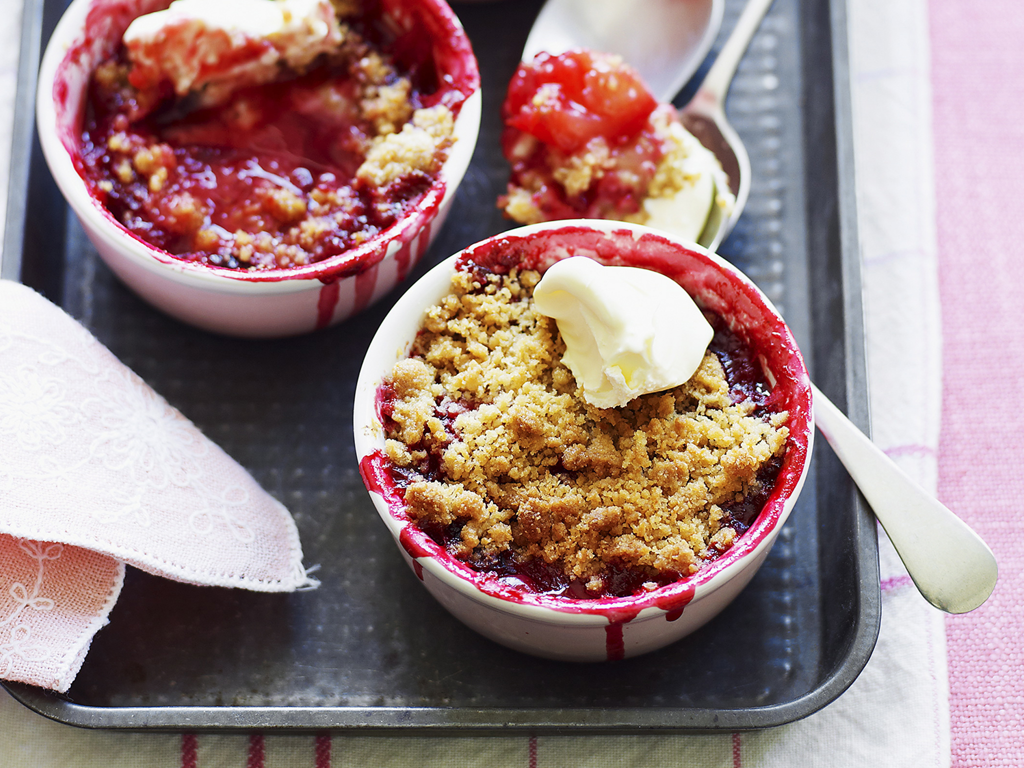 Plum crumbles | Women's Weekly Food