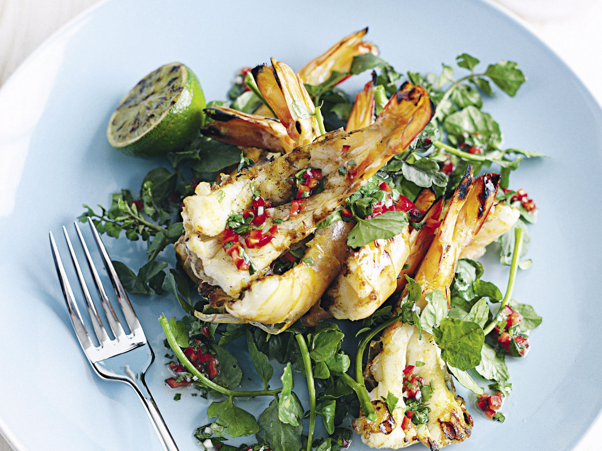 Prawn with lime, chilli and coriander | Women's Weekly Food