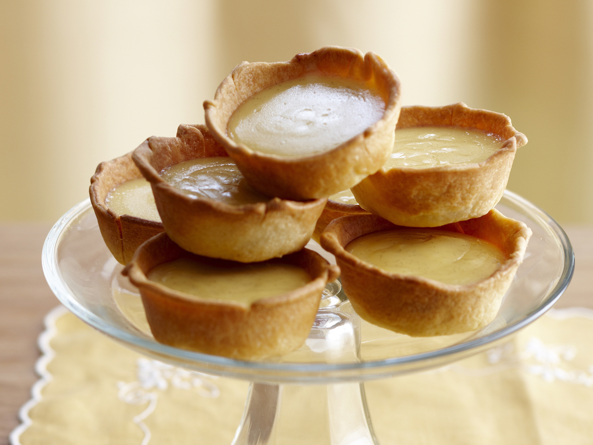 Rustic mini custard tarts | Women's Weekly Food