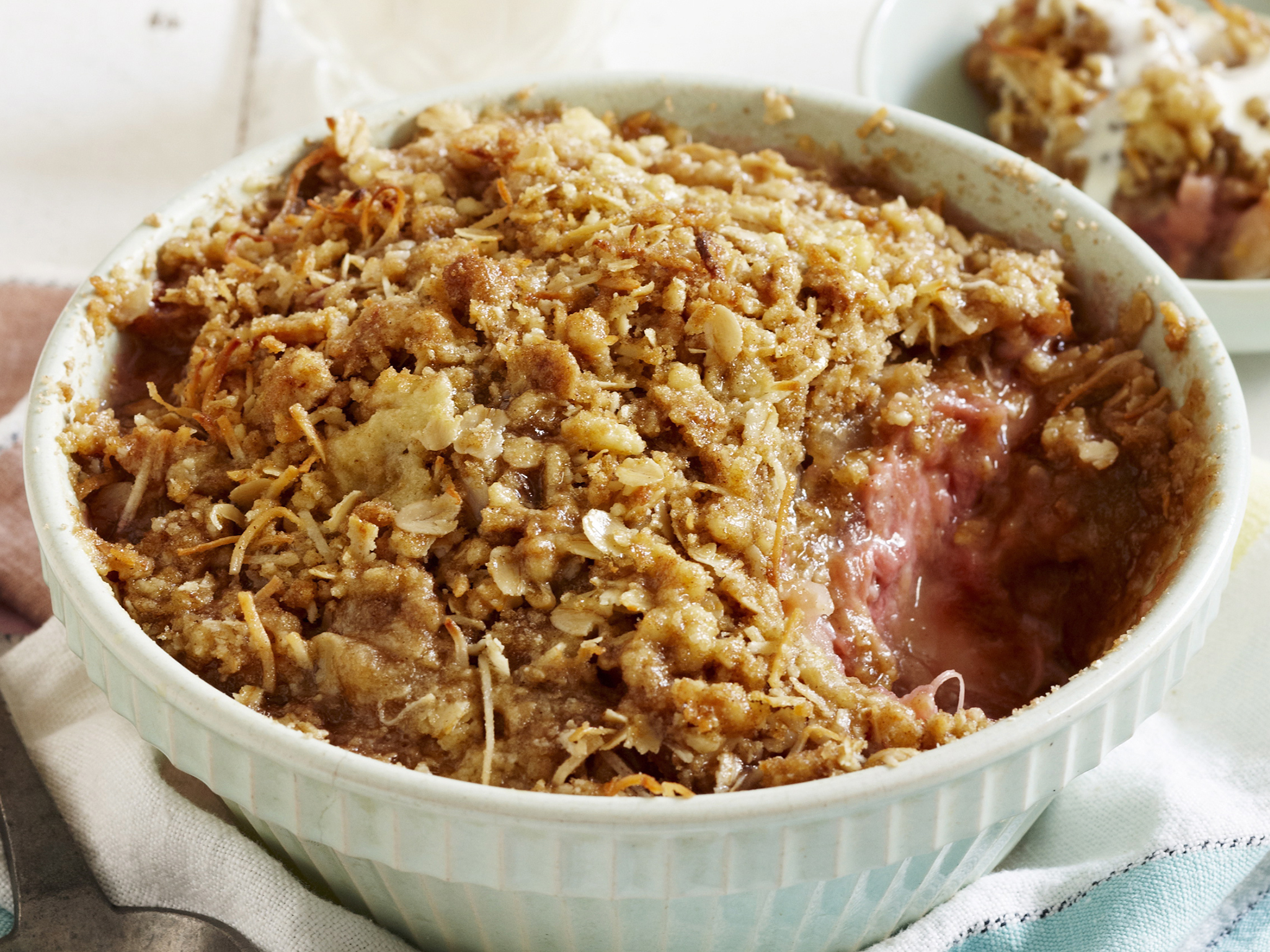 Apple and rhubarb crumble | Women's Weekly Food