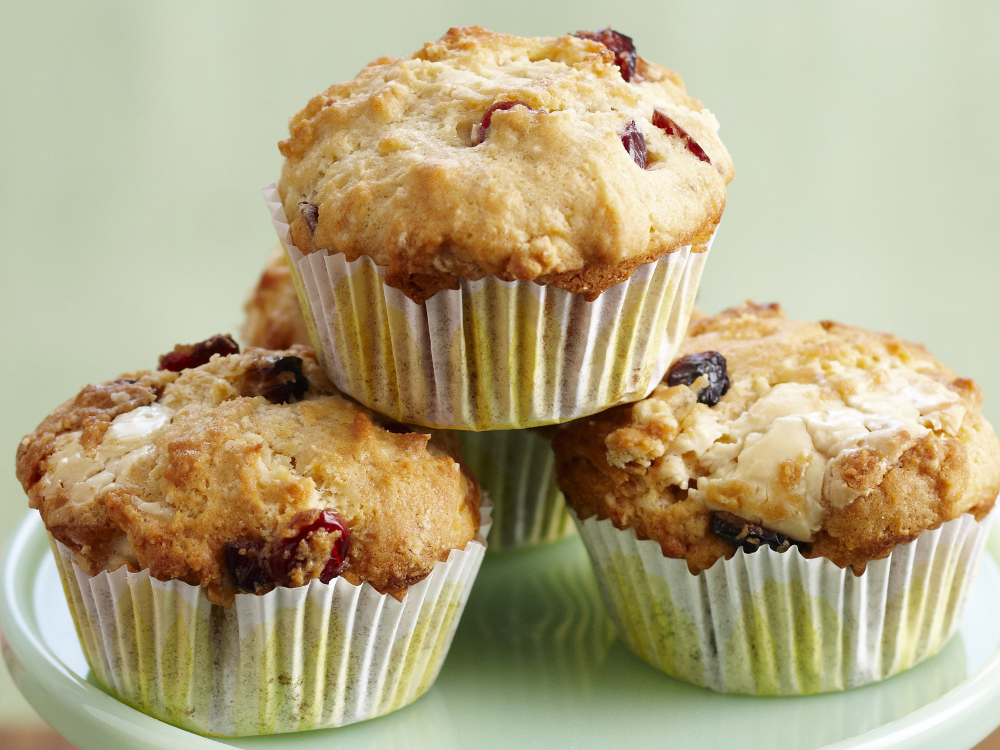Cranberry and white chocolate muffins | Women's Weekly Food