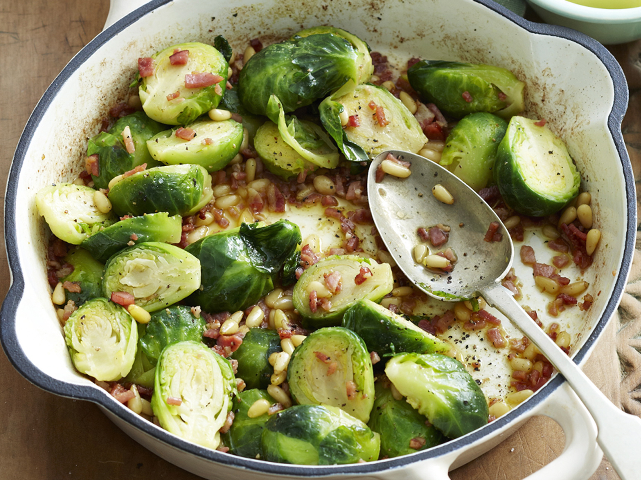 Curried bacon sprouts | Women's Weekly Food