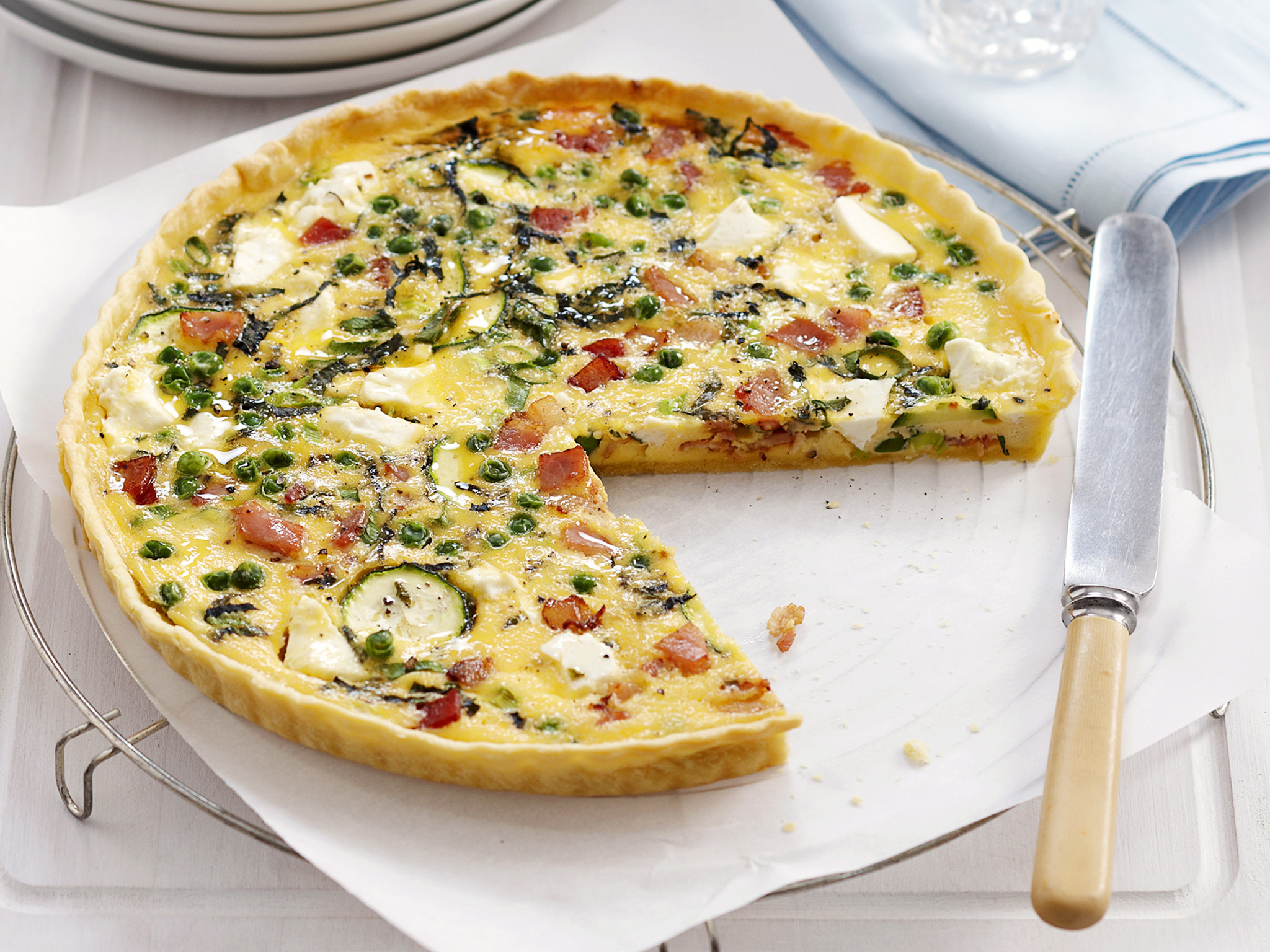 Spring quiche | Women's Weekly Food