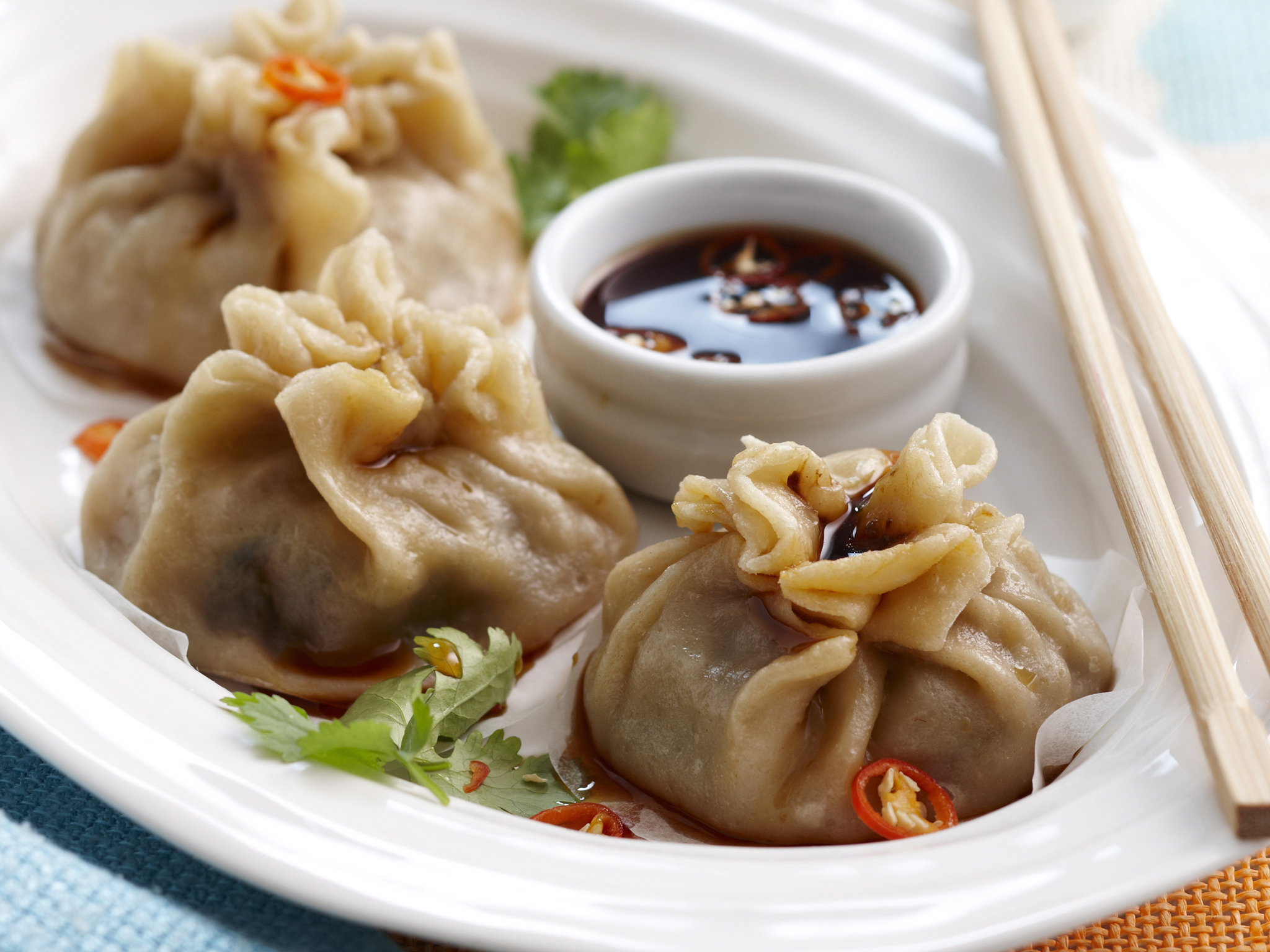 Steamed beef dumplings | Women's Weekly Food