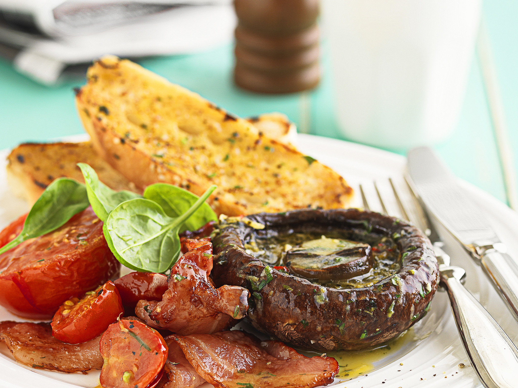 Lemon, chilli and garlic butter breakfast tray bake | Women's Weekly Food