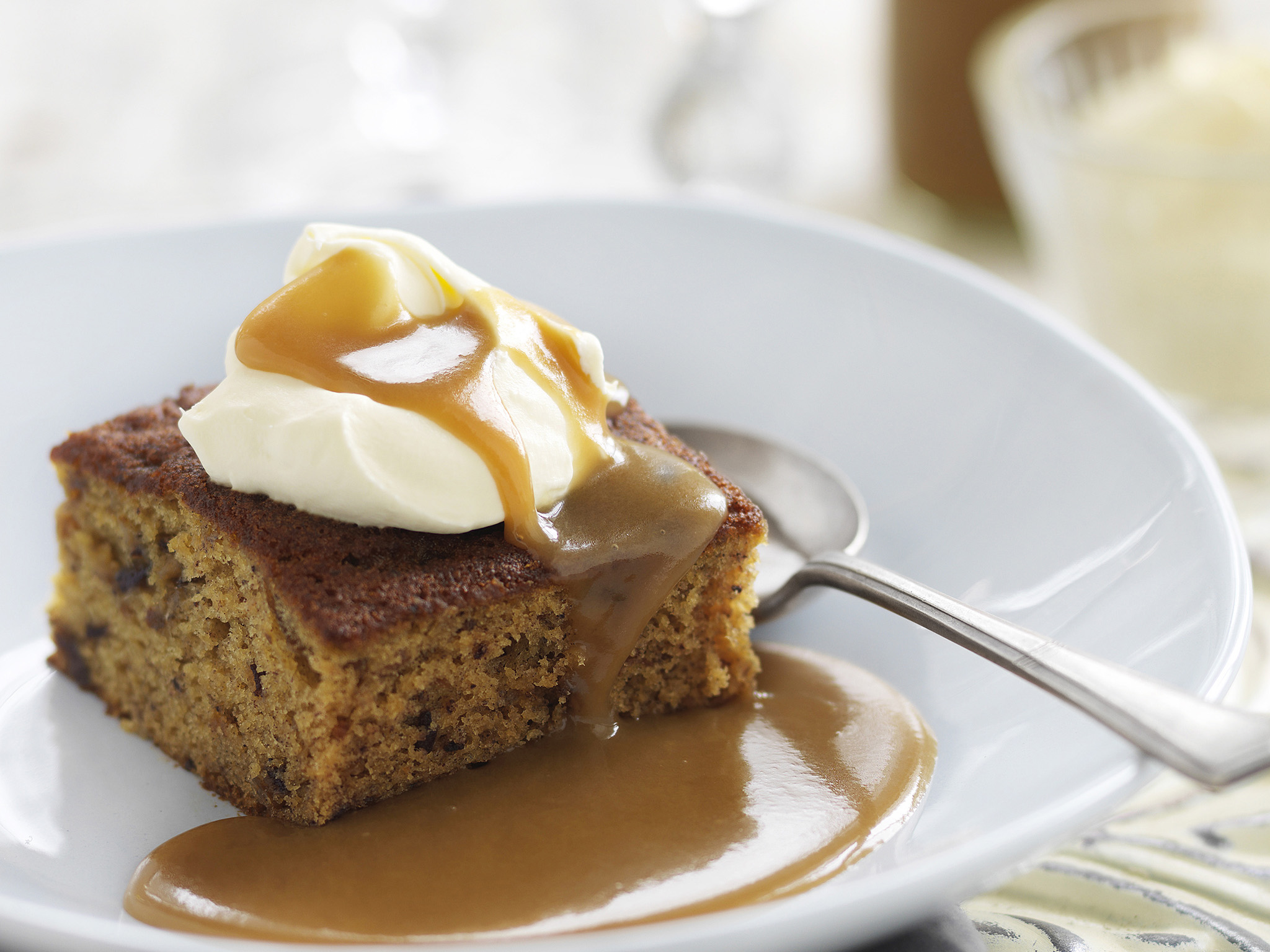 Date and ginger cake with caramel sauce | Women's Weekly Food
