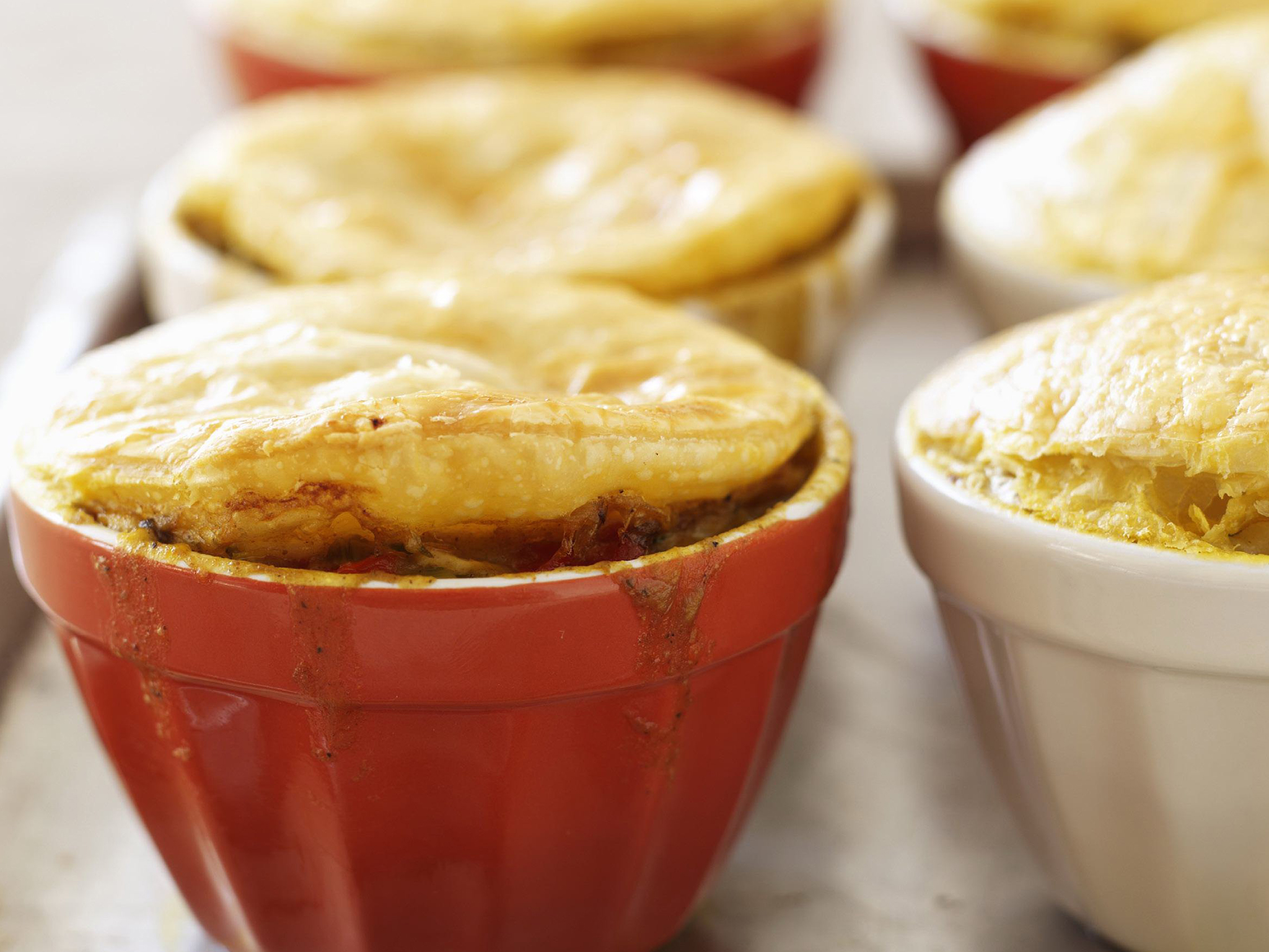 Curried chicken pies | Women's Weekly Food