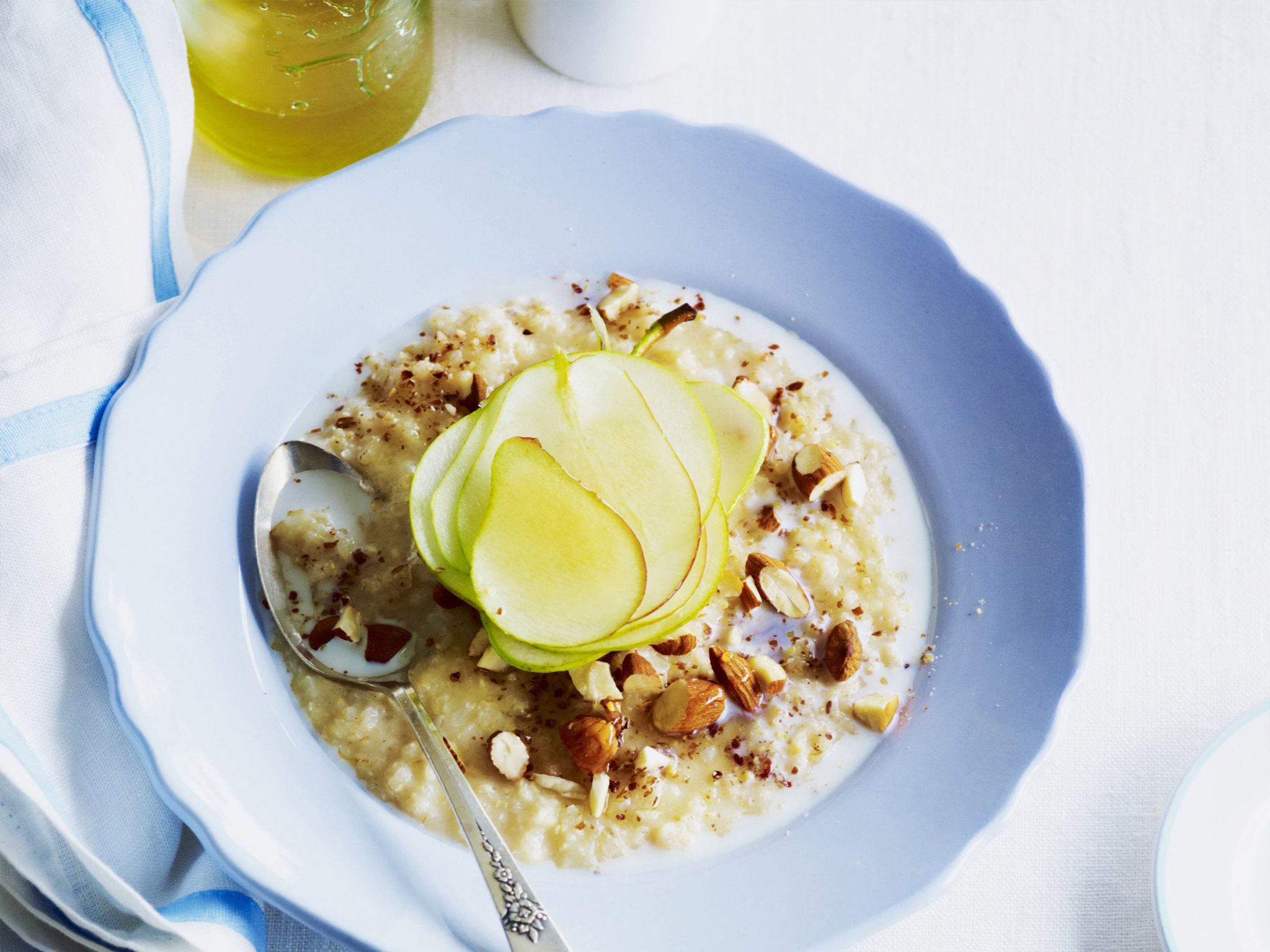 Pear and almond rice porridge | Women's Weekly Food