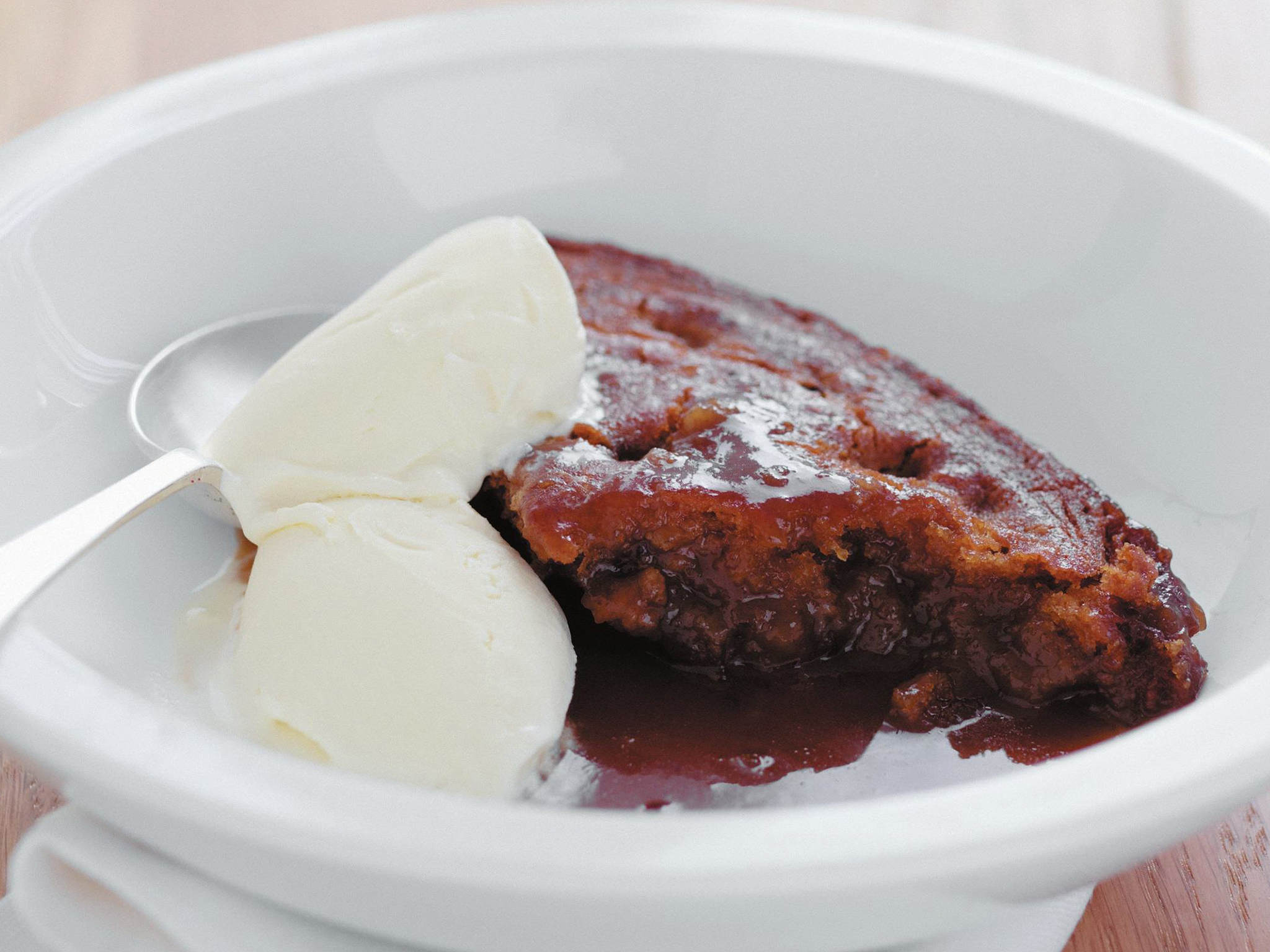 Caramel self-saucing pudding | Women's Weekly Food