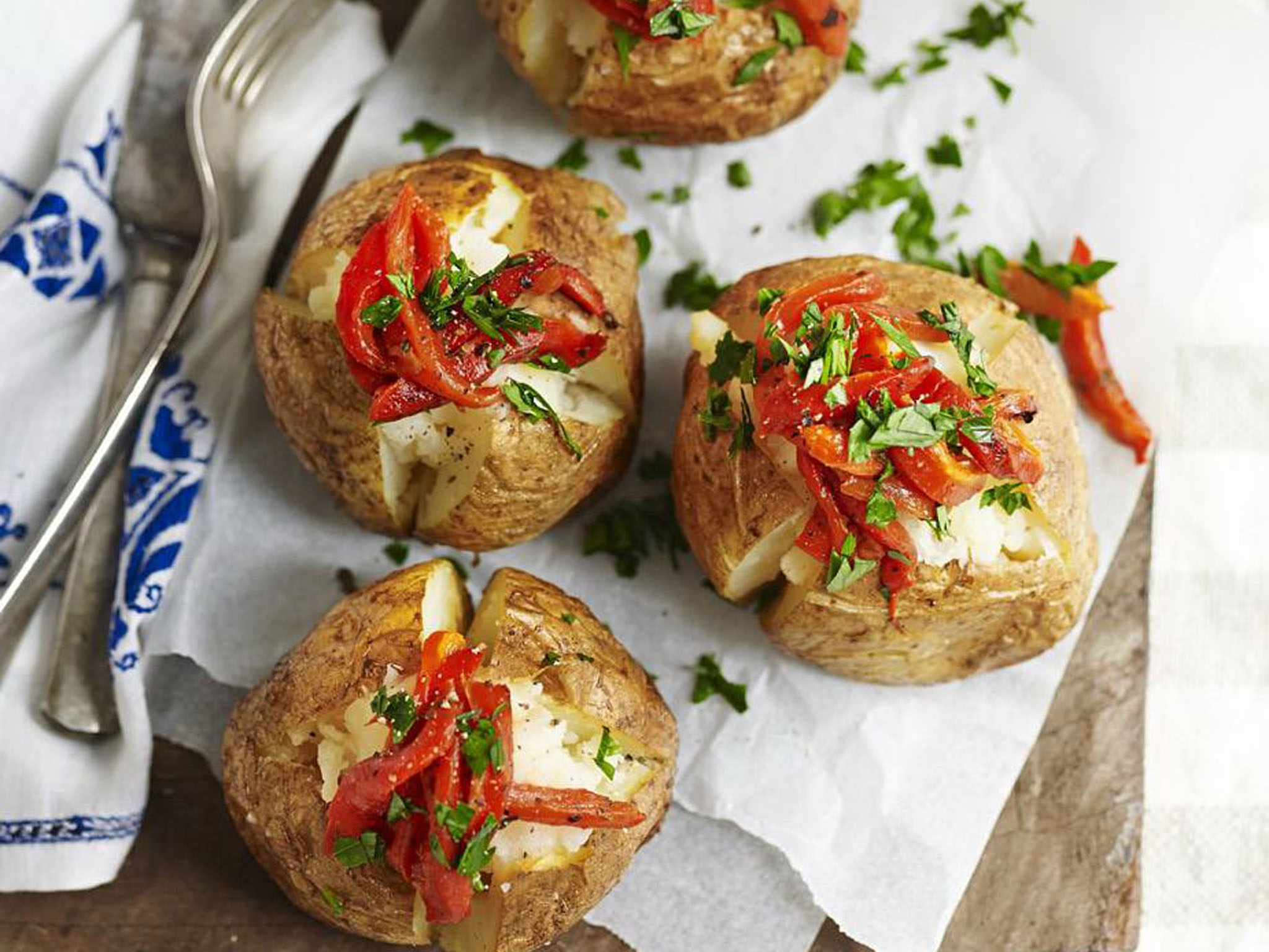 Roasted garlic and char-grilled capsicum | Women's Weekly Food