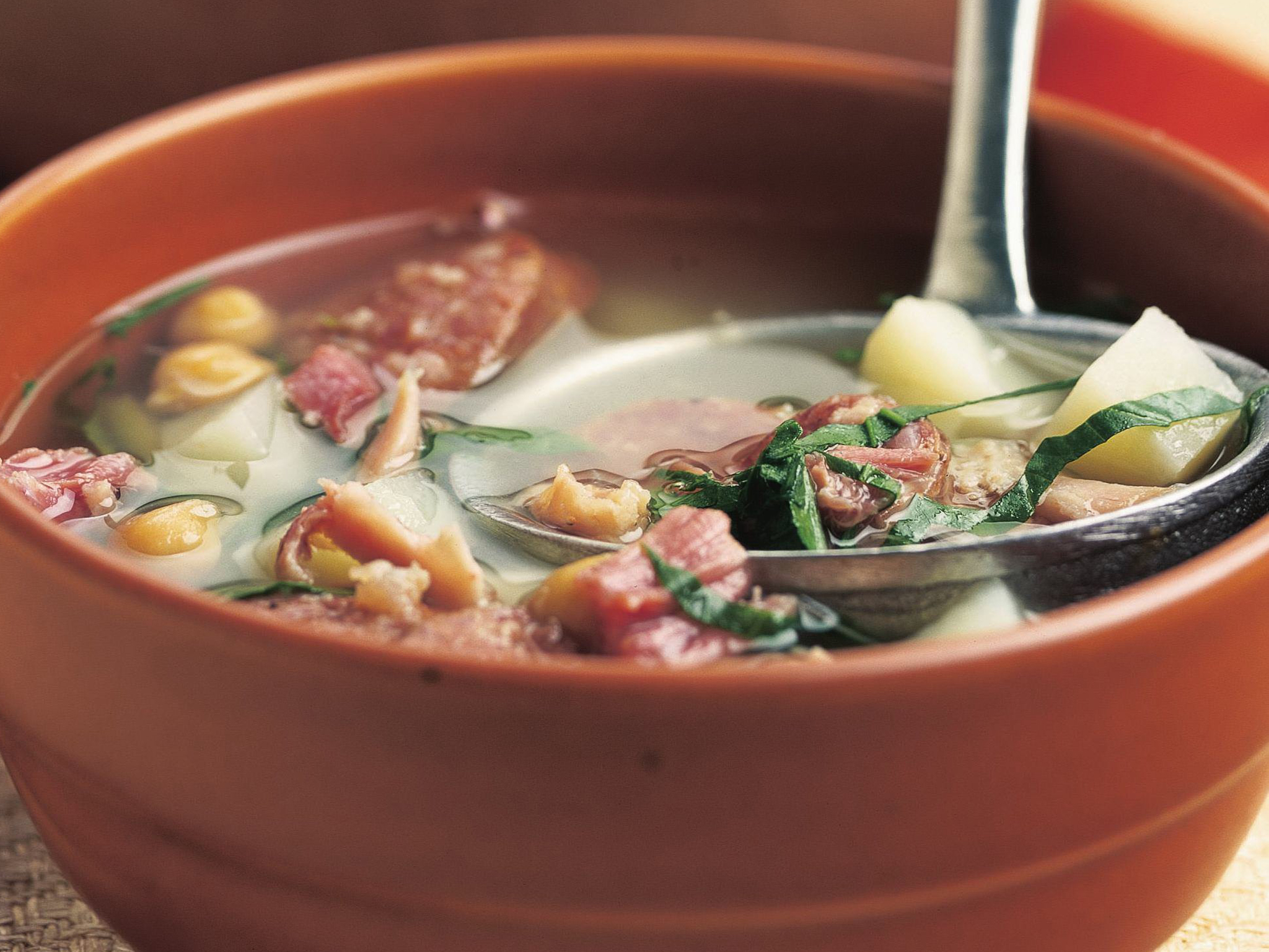 Chickpea & chorizo soup | Women's Weekly Food