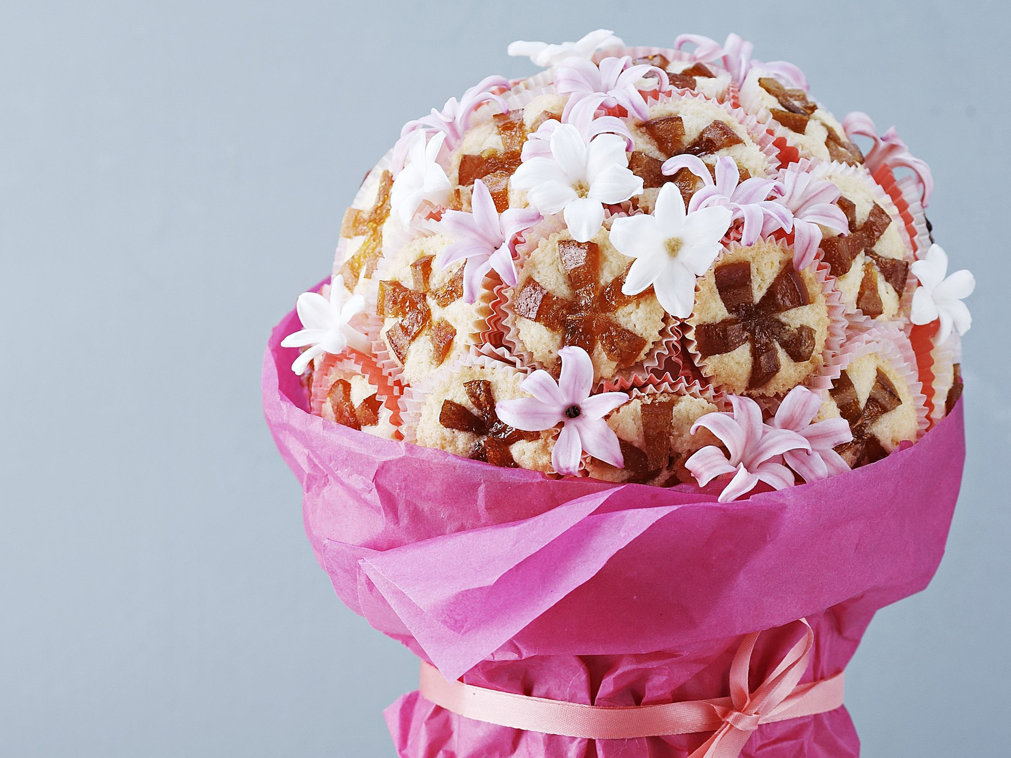 Orange cupcake bouquet | Women's Weekly Food