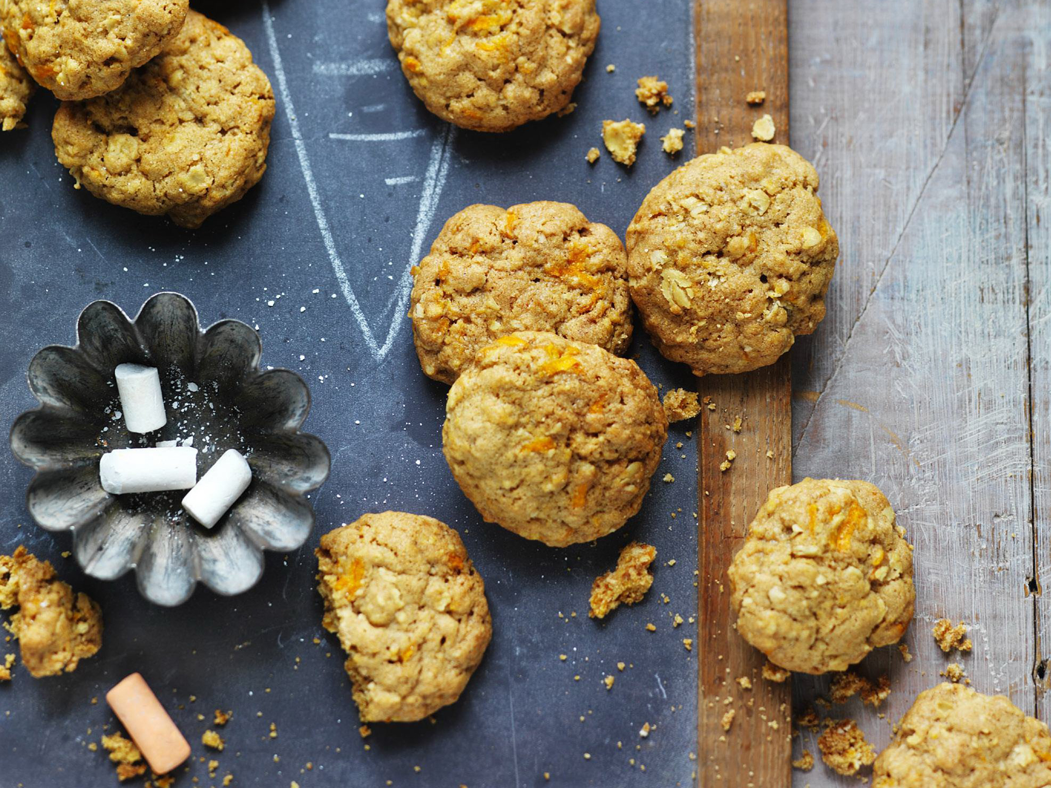 Golden oaty carrot cookies | Women's Weekly Food