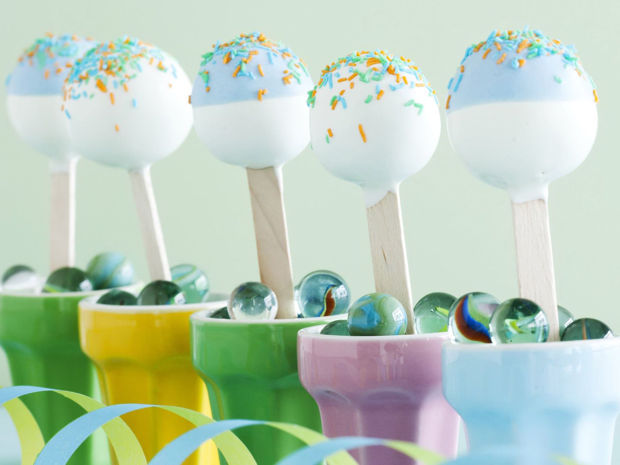 Baby blue cake pops | Women's Weekly Food
