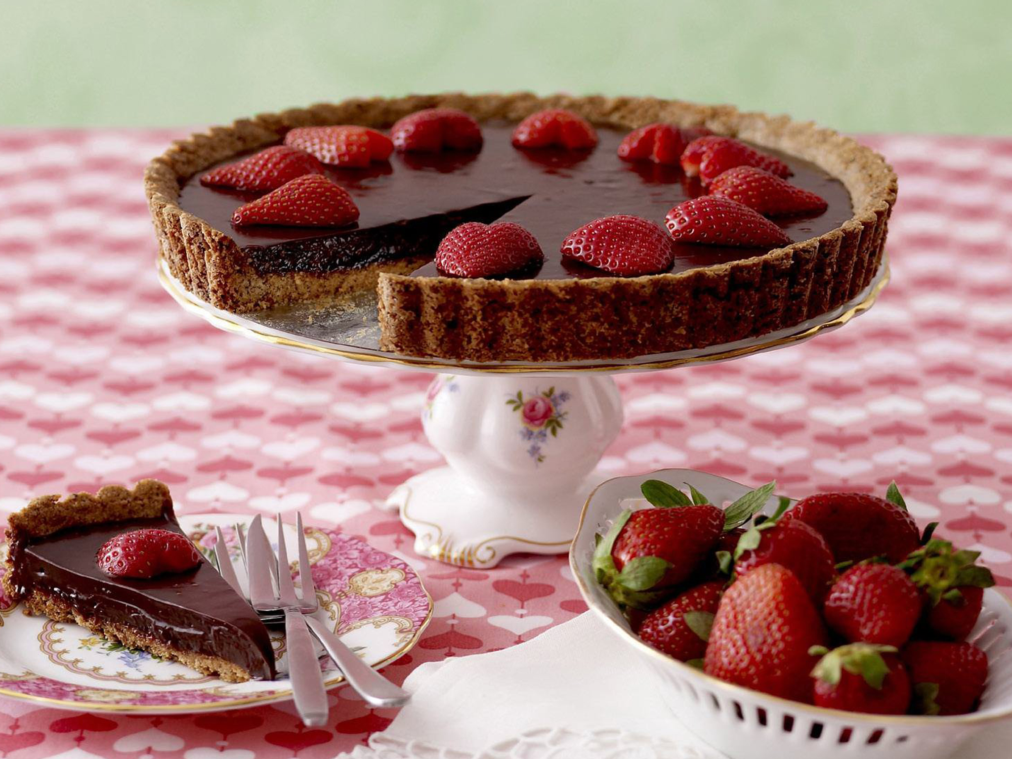 Chocolate strawberry tart | Women's Weekly Food