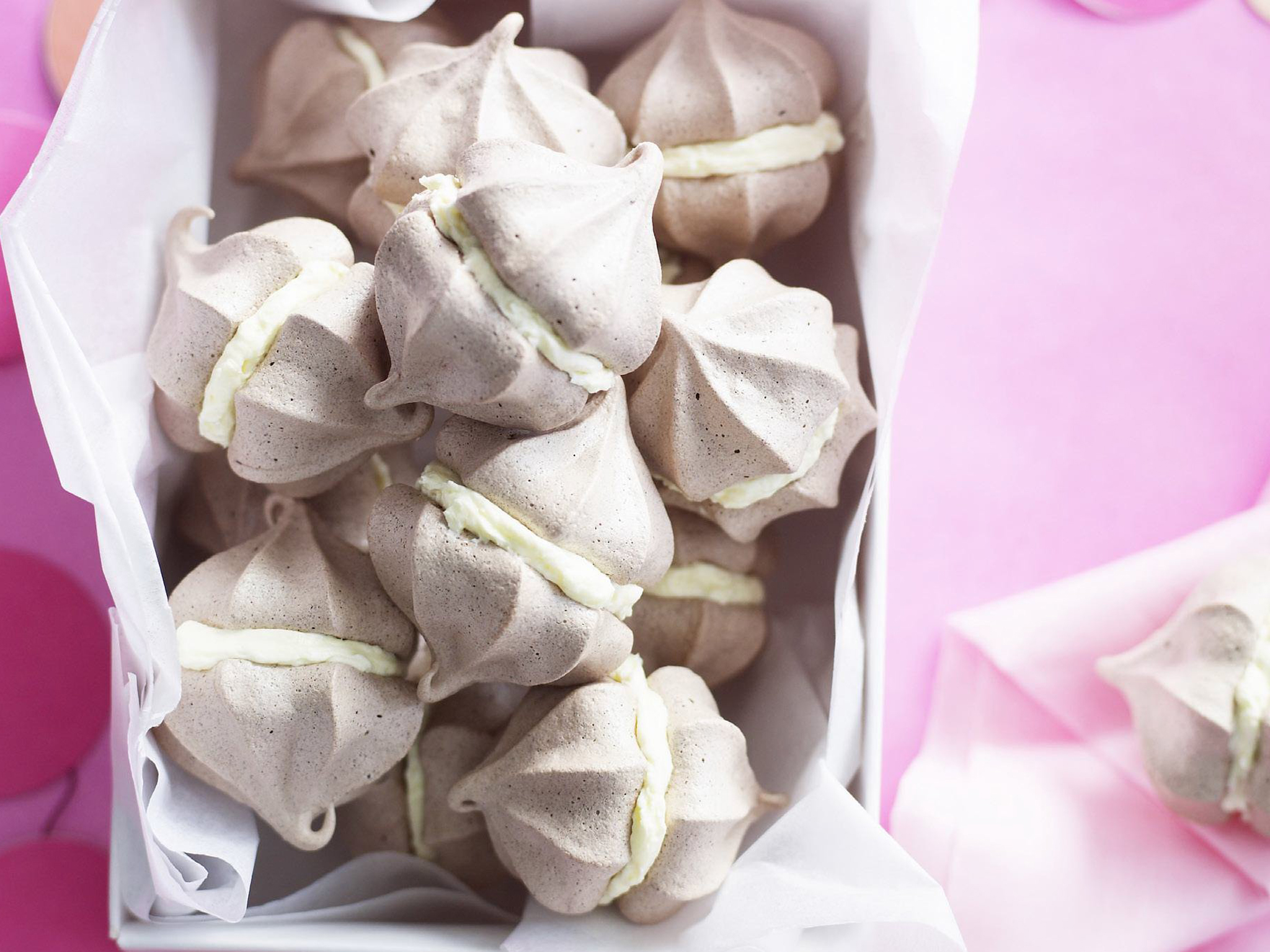 Choc-mint meringues | Women's Weekly Food