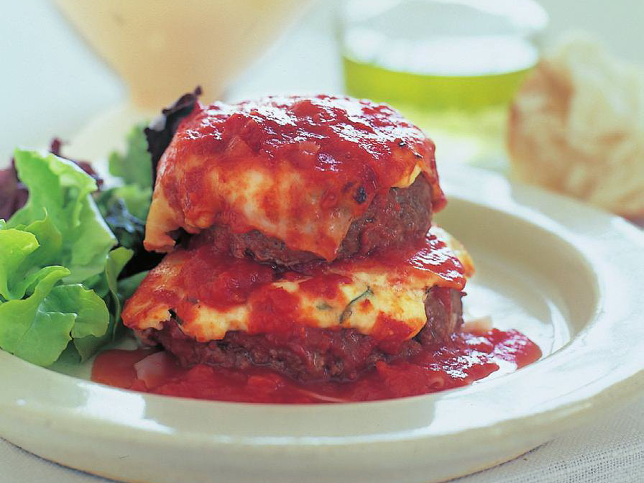 Wonton lasagne stacks | Women's Weekly Food