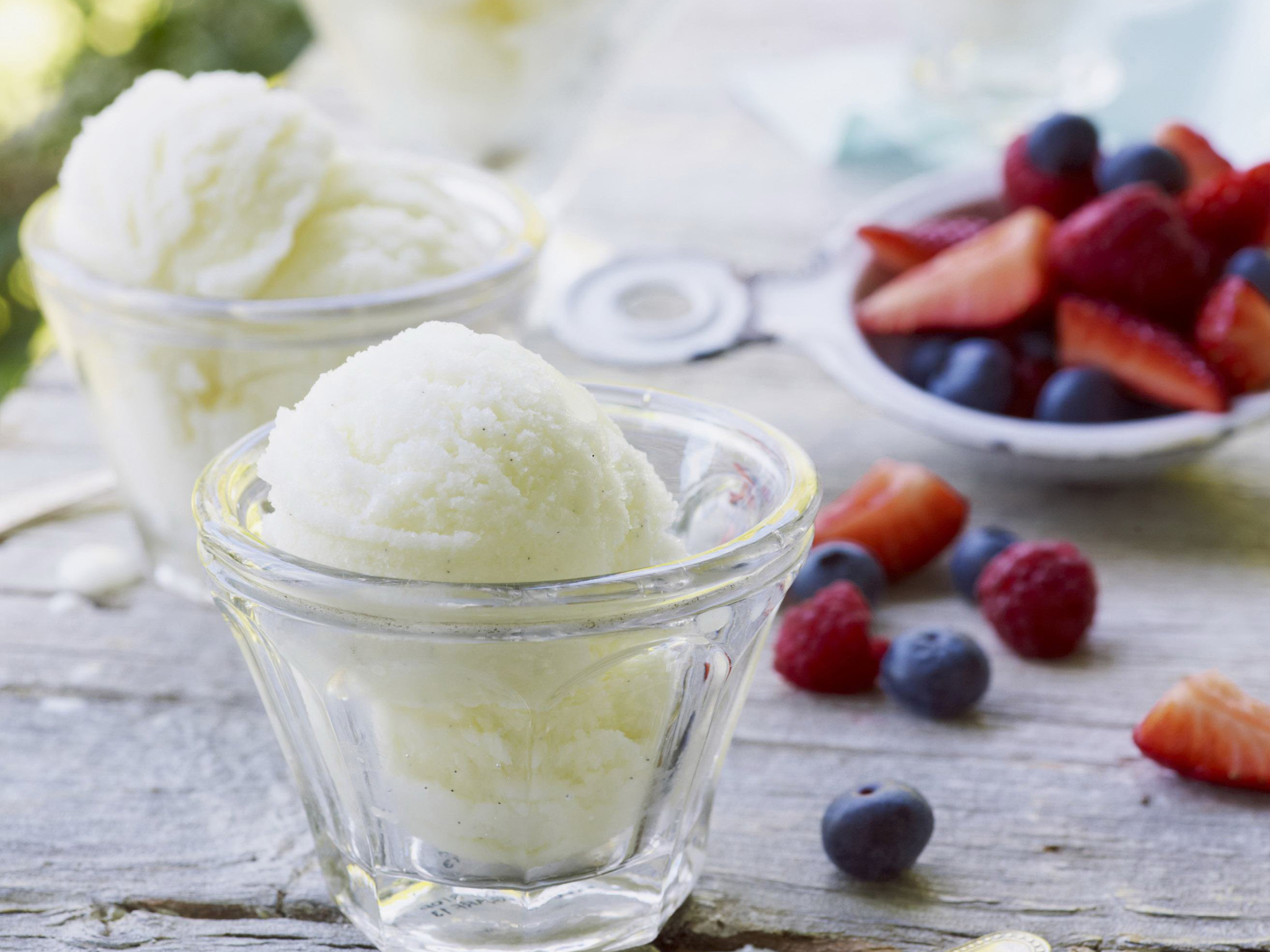 Vanilla goat's milk gelato | Women's Weekly Food