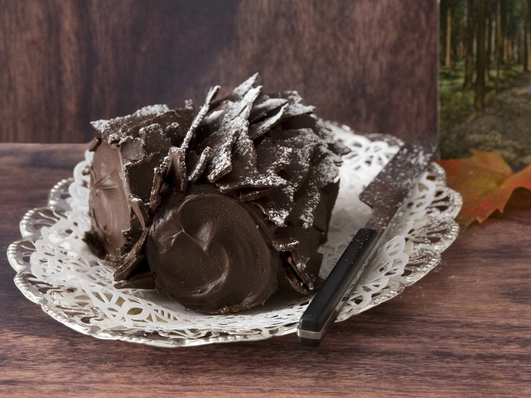 Mini chocolate yule logs | Women's Weekly Food