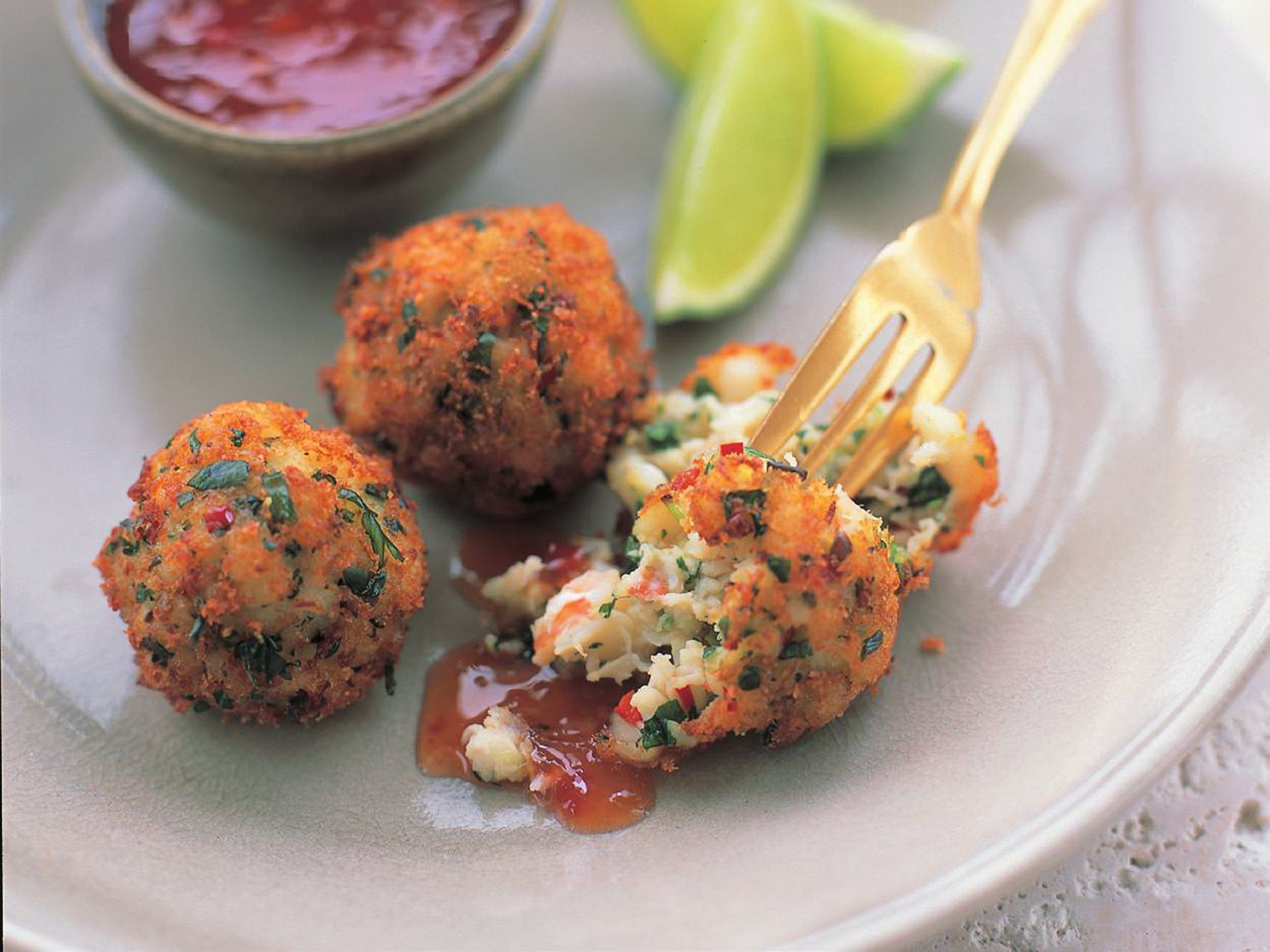Deep-fried prawn balls | Women's Weekly Food