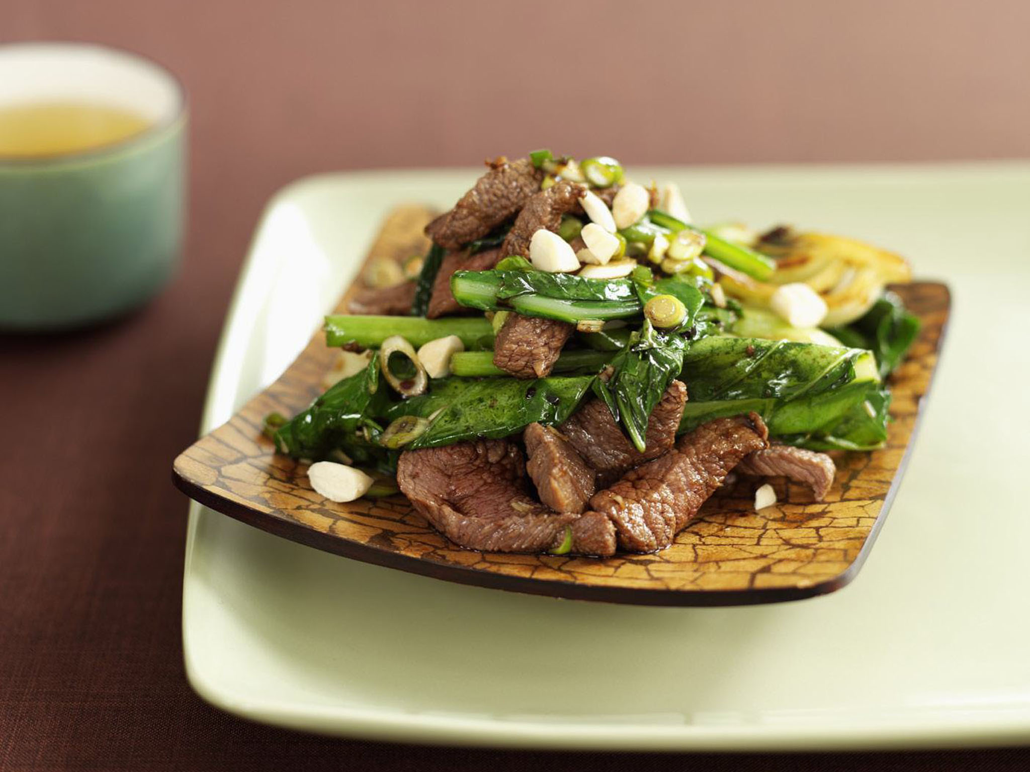 Lemon veal with asian greens | Women's Weekly Food