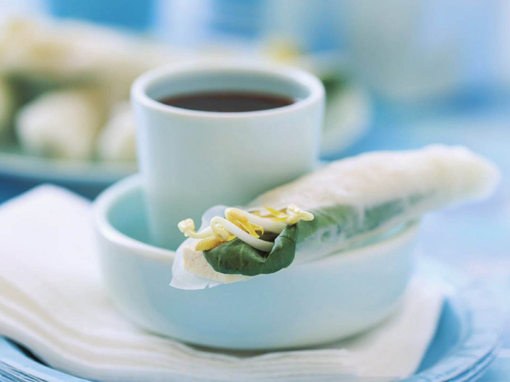 Tofu and bok choy rice paper rolls | Women's Weekly Food