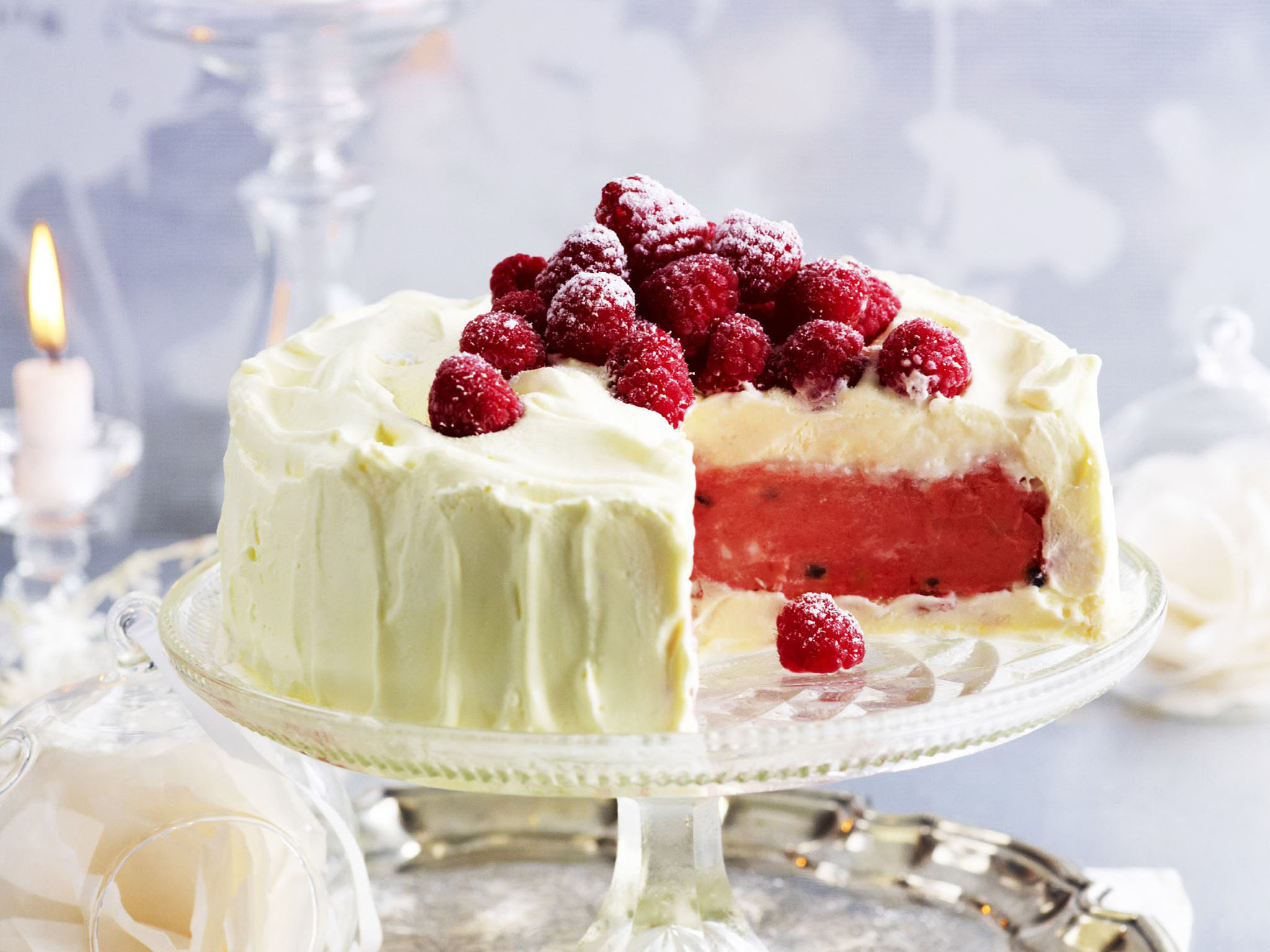 Raspberry and passionfruit vacherin | Women's Weekly Food