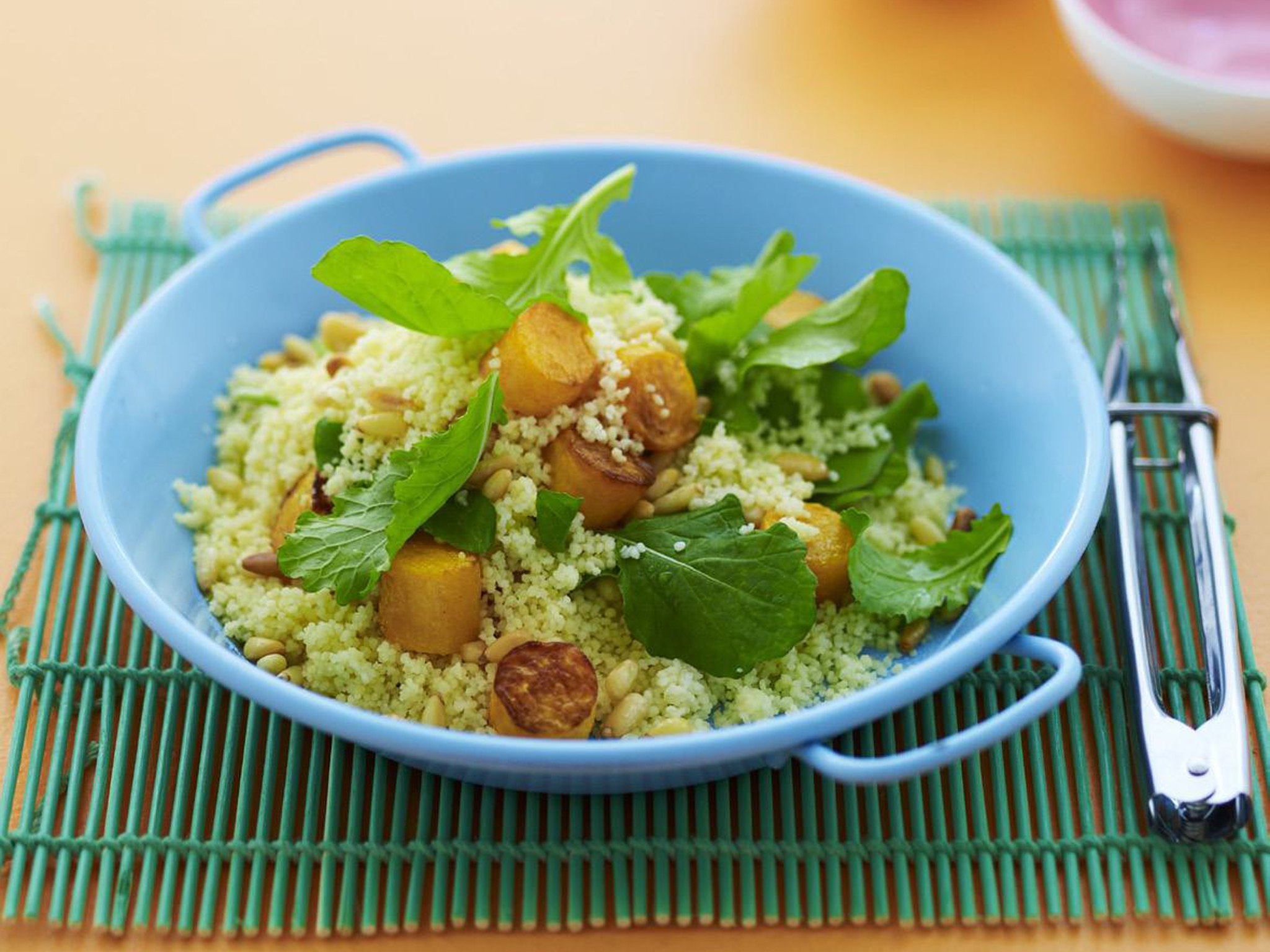 Roasted pumpkin and rocket couscous | Women's Weekly Food
