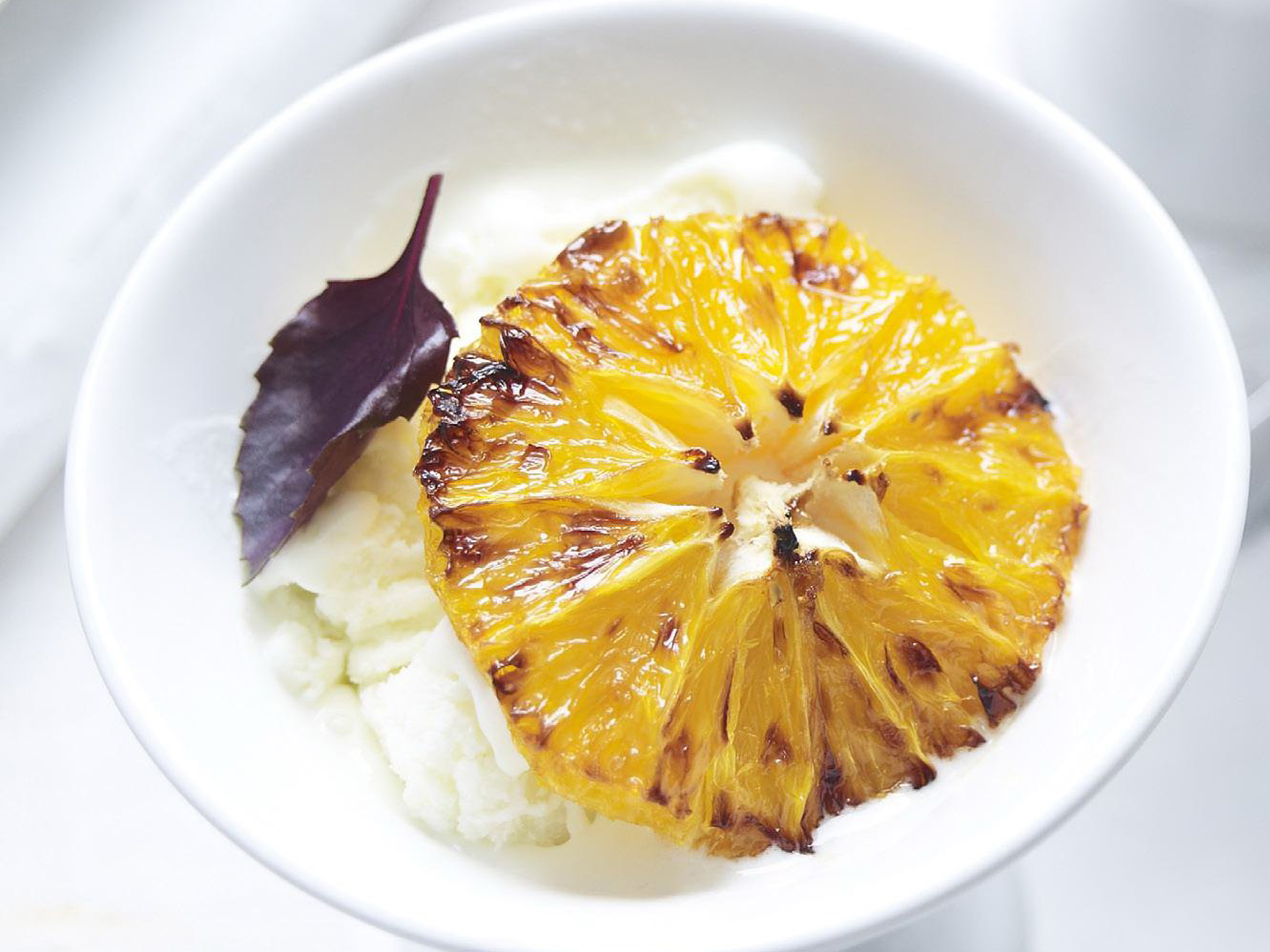 Caramelised oranges with ice-cream | Women's Weekly Food