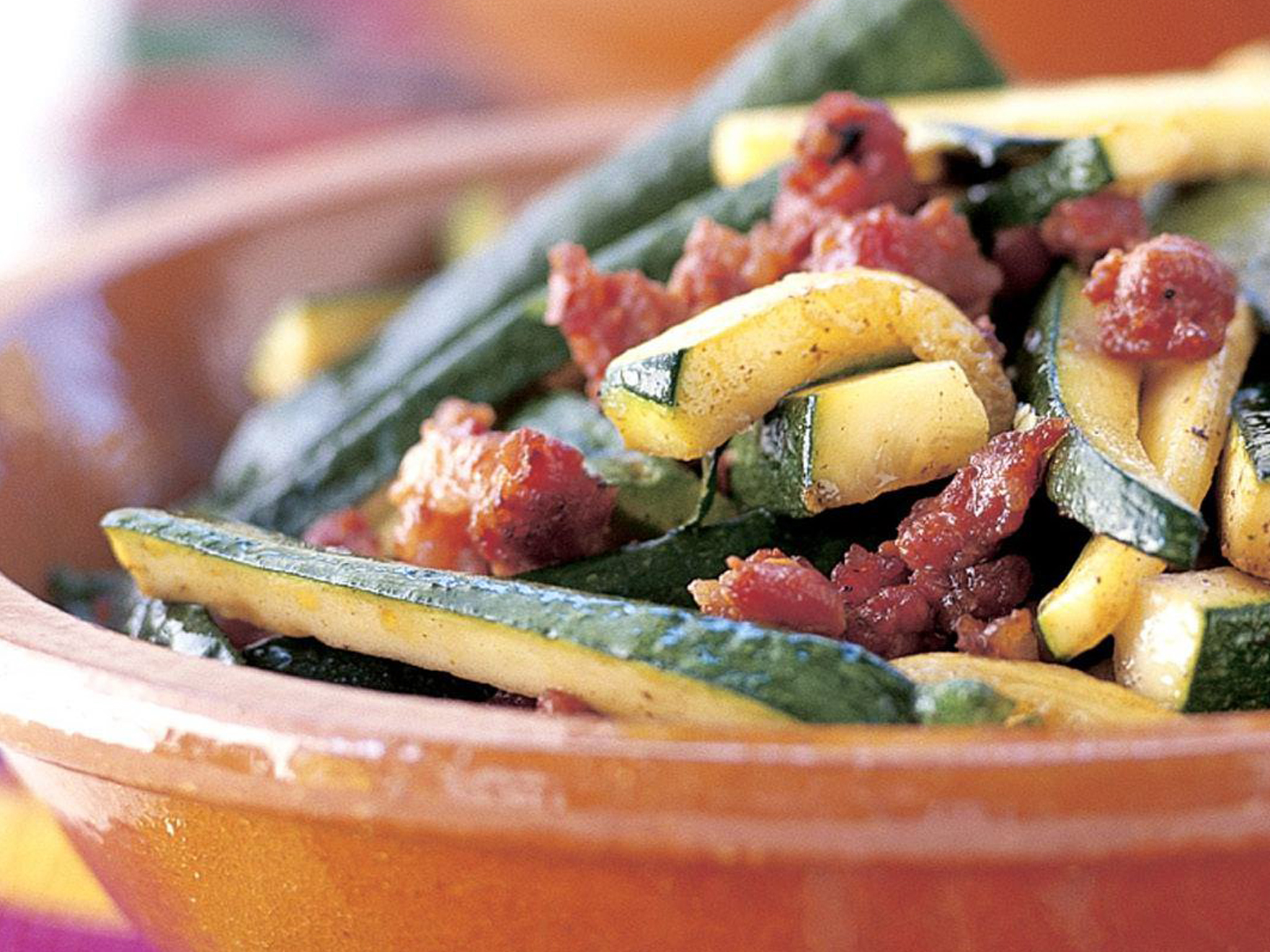 Zucchini with chorizo | Women's Weekly Food