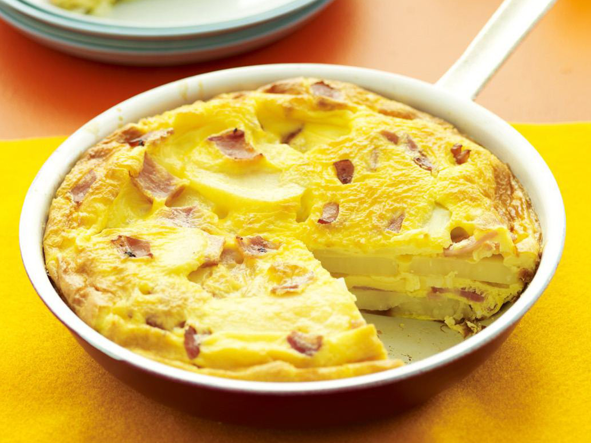 Potato and bacon frittata | Women's Weekly Food