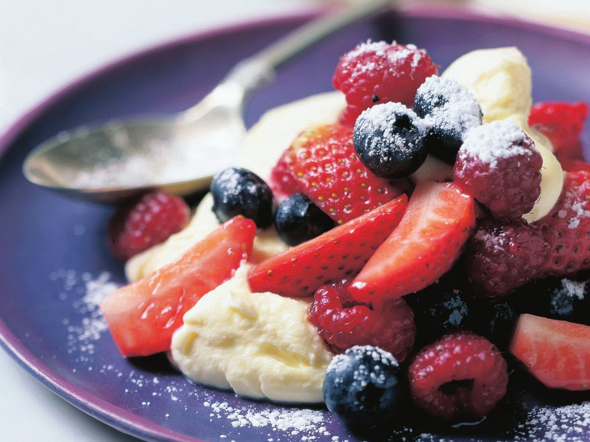 Mixed berries with mascarpone | Women's Weekly Food