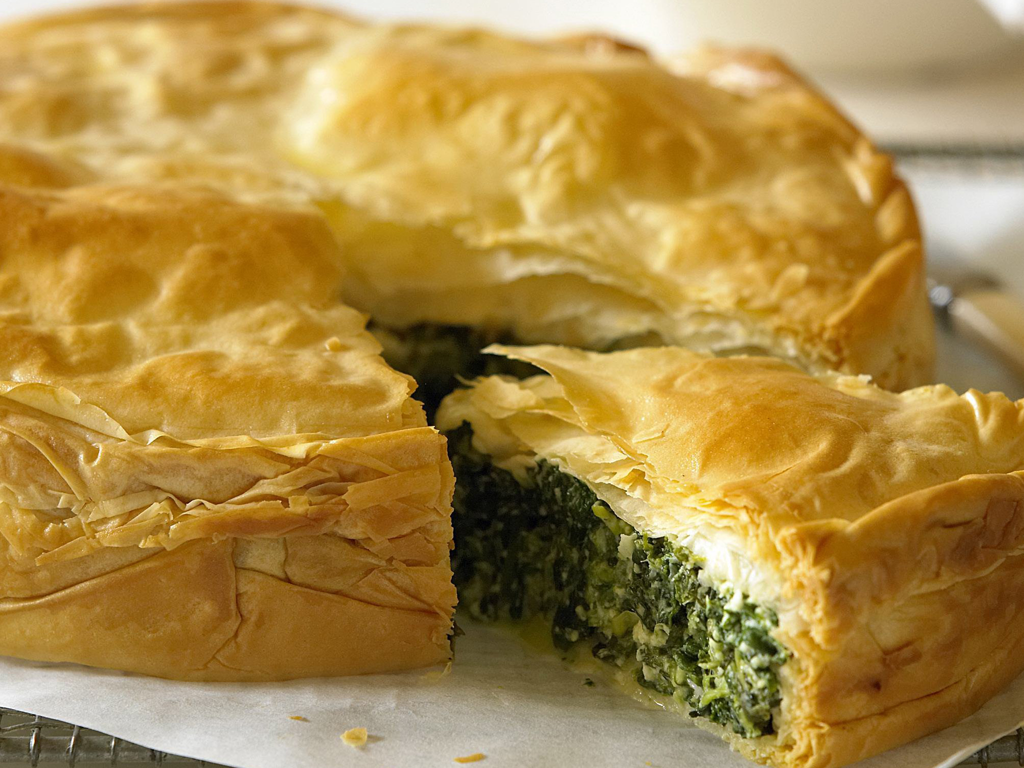 Spinach and feta pie | Women's Weekly Food