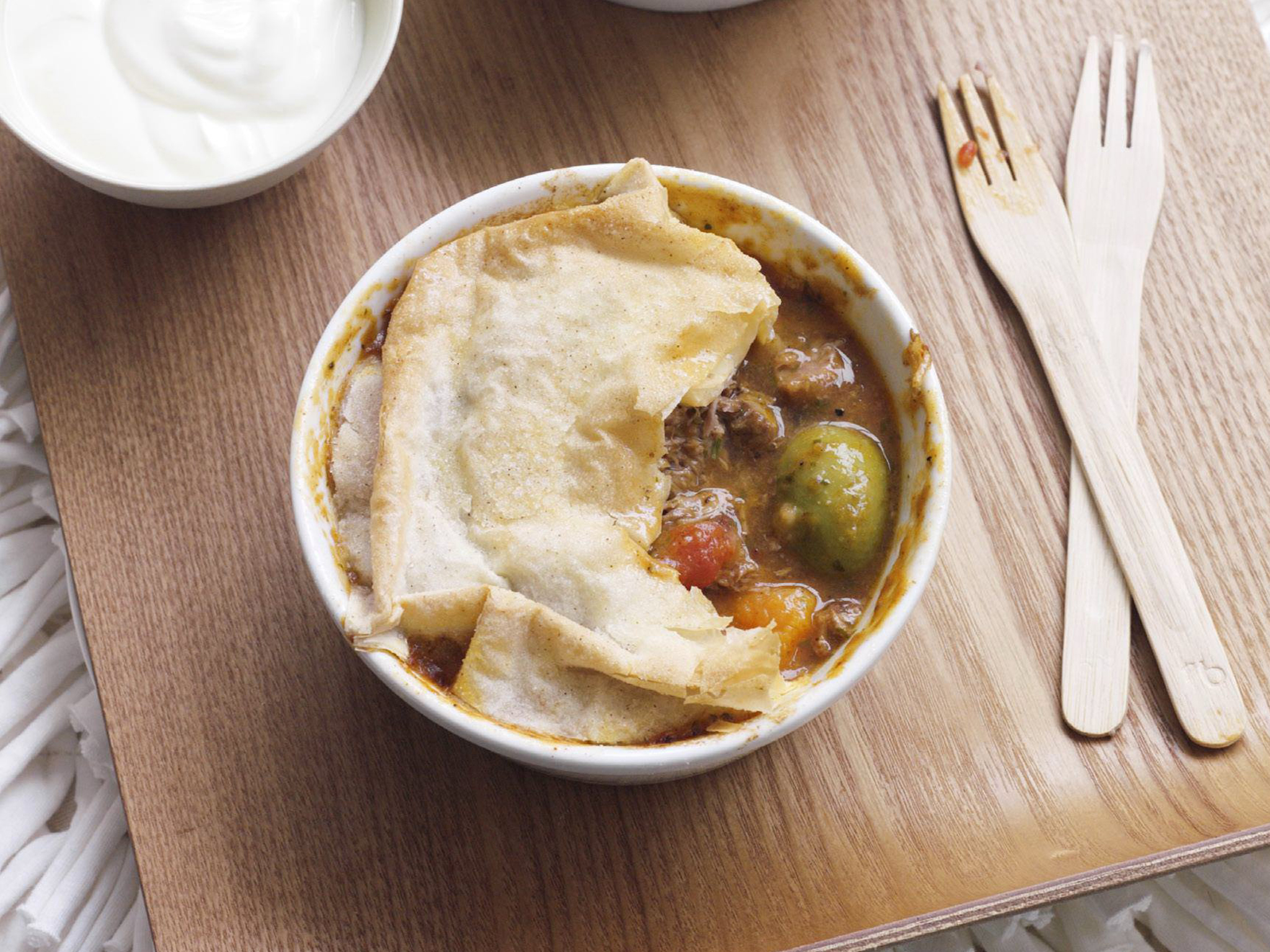 Moroccan-spiced chunky lamb pies | Women's Weekly Food