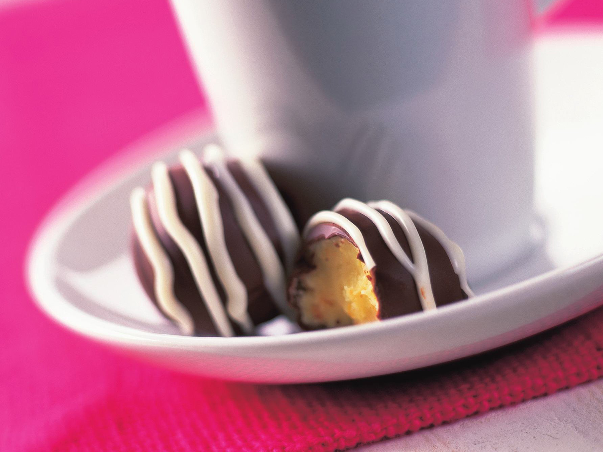White chocolate and Frangelico truffles | Women's Weekly Food