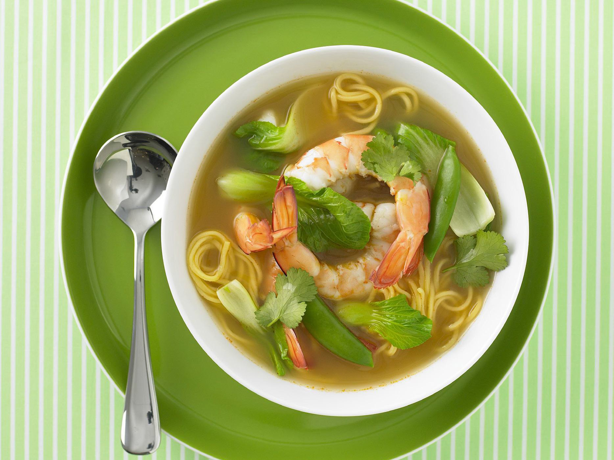 Thai broth with prawns | Women's Weekly Food