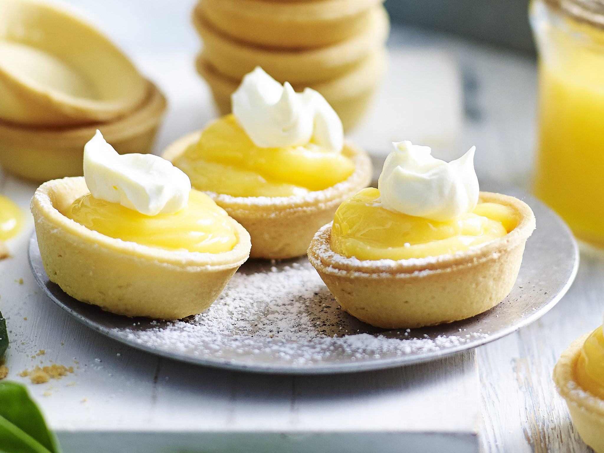 Lemon curd tarts | Women's Weekly Food