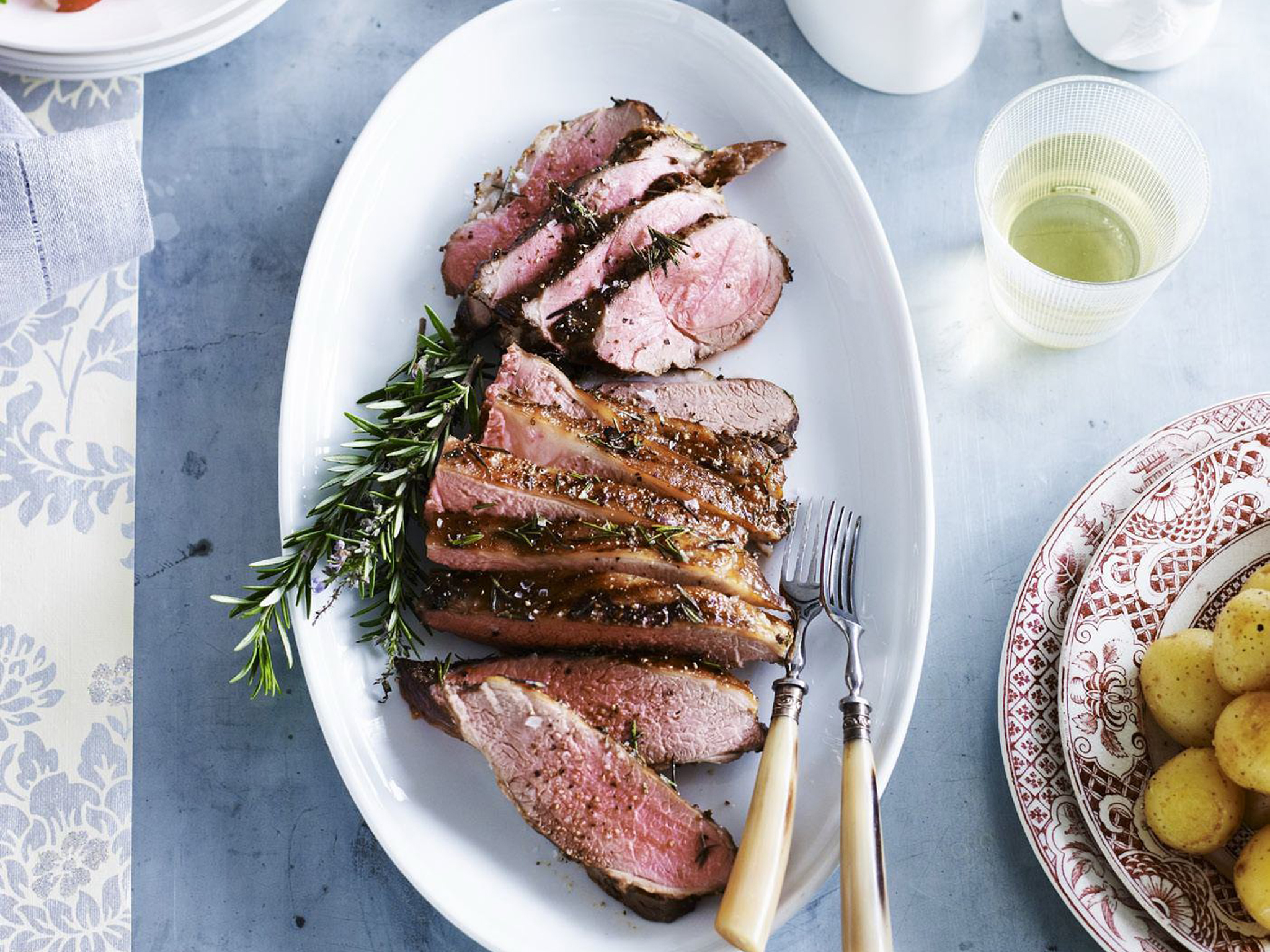 Butterflied lamb with mint sauce | Women's Weekly Food