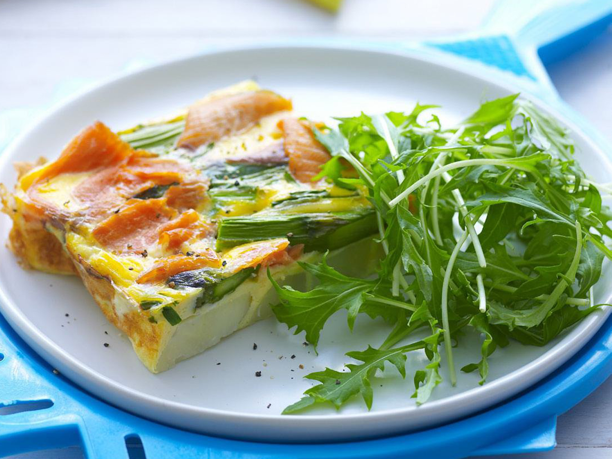 Smoked trout frittata | Women's Weekly Food