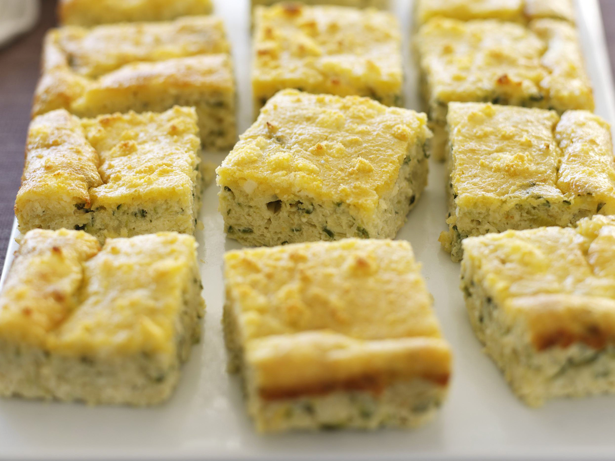 Zucchini, leek and feta frittata | Women's Weekly Food