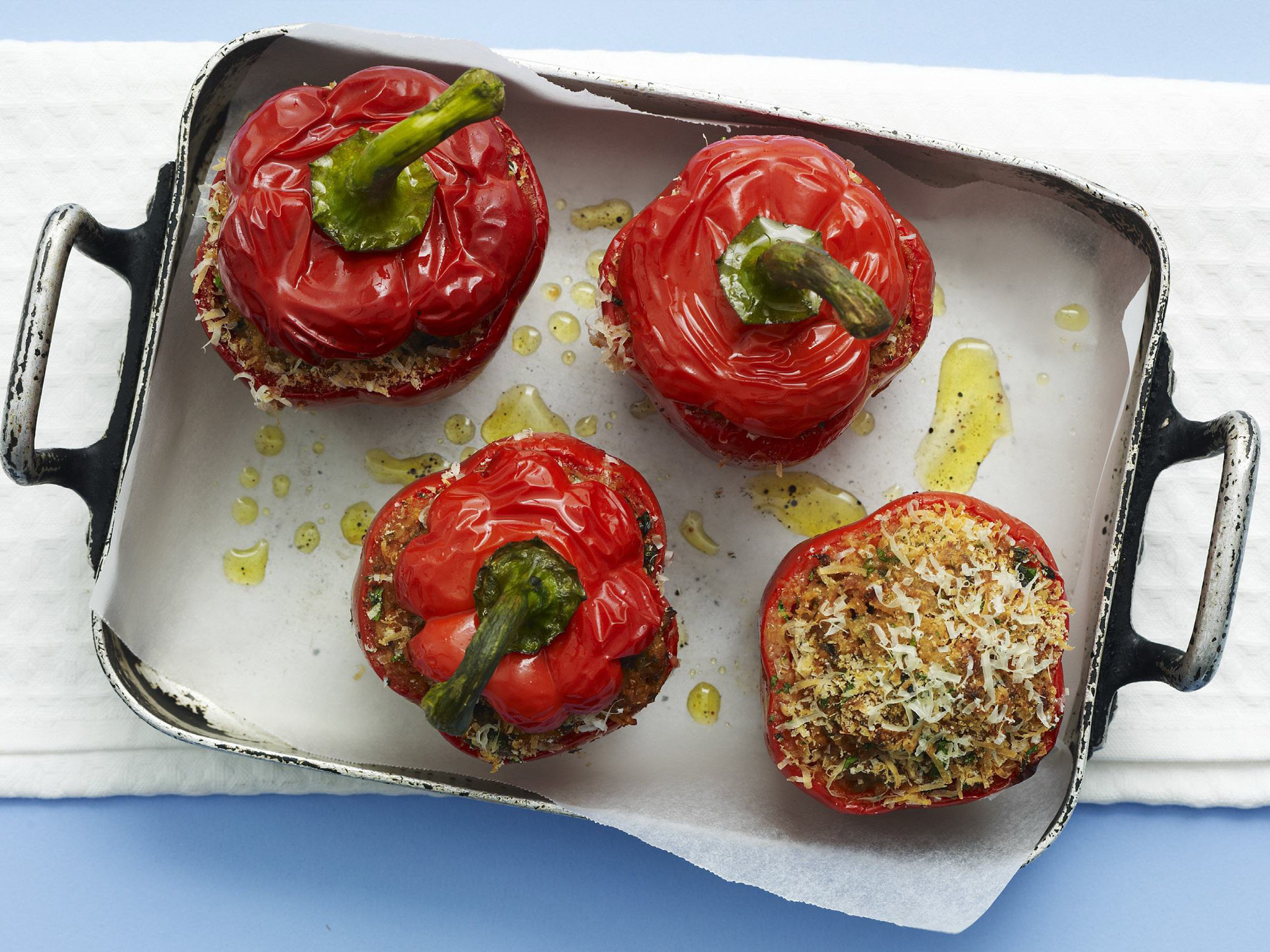 Mince and rice stuffed capsicums | Women's Weekly Food