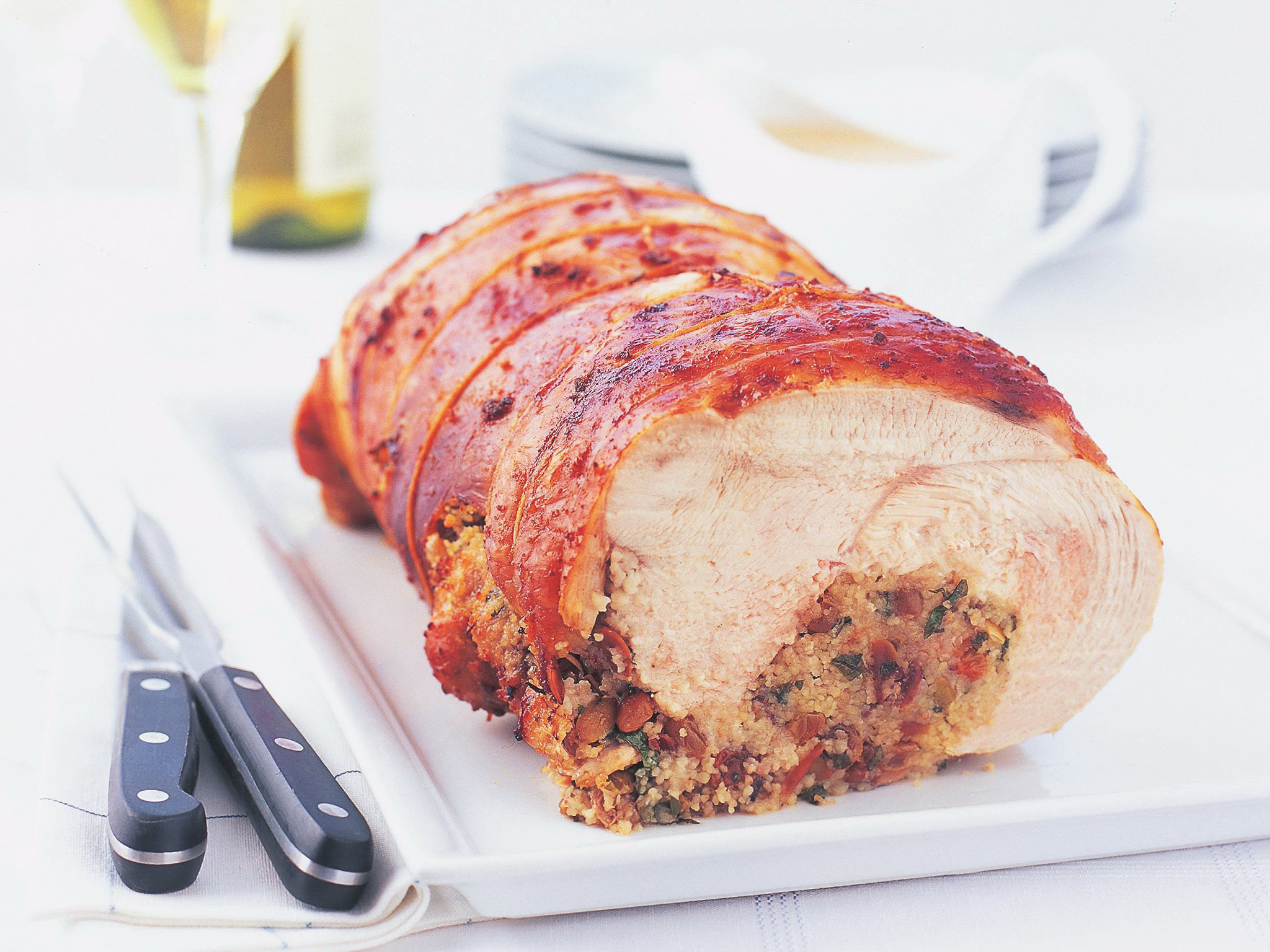 Boned turkey buffé with couscous stuffing | Women's Weekly Food
