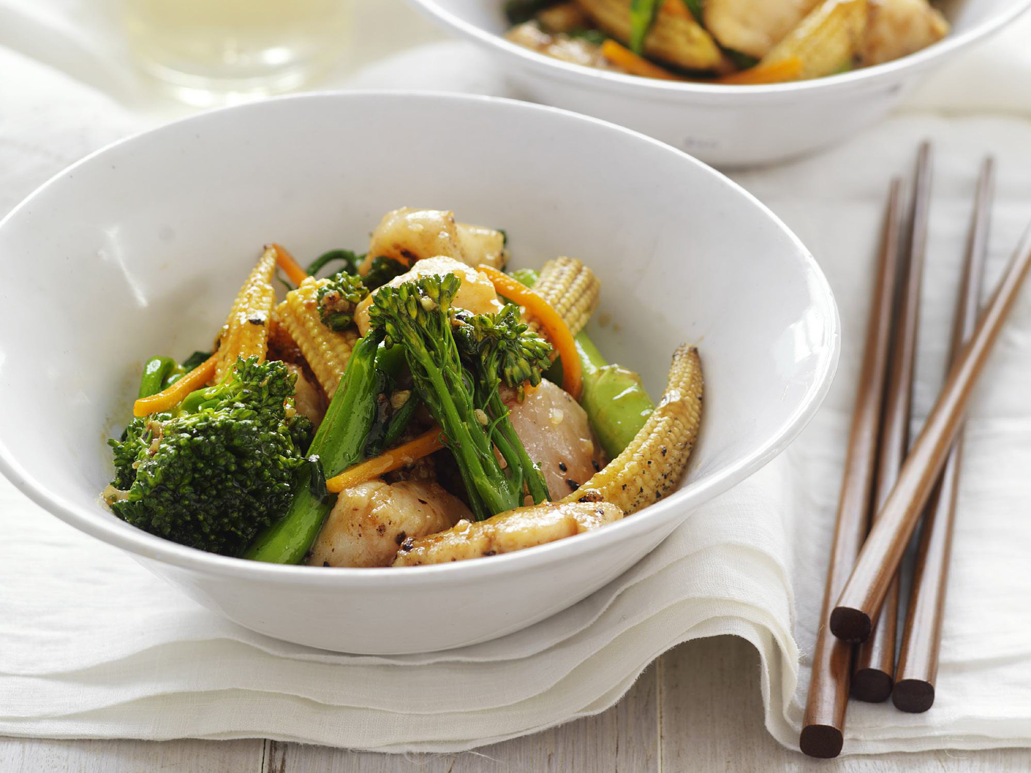 Fish with mixed vegetables | Women's Weekly Food