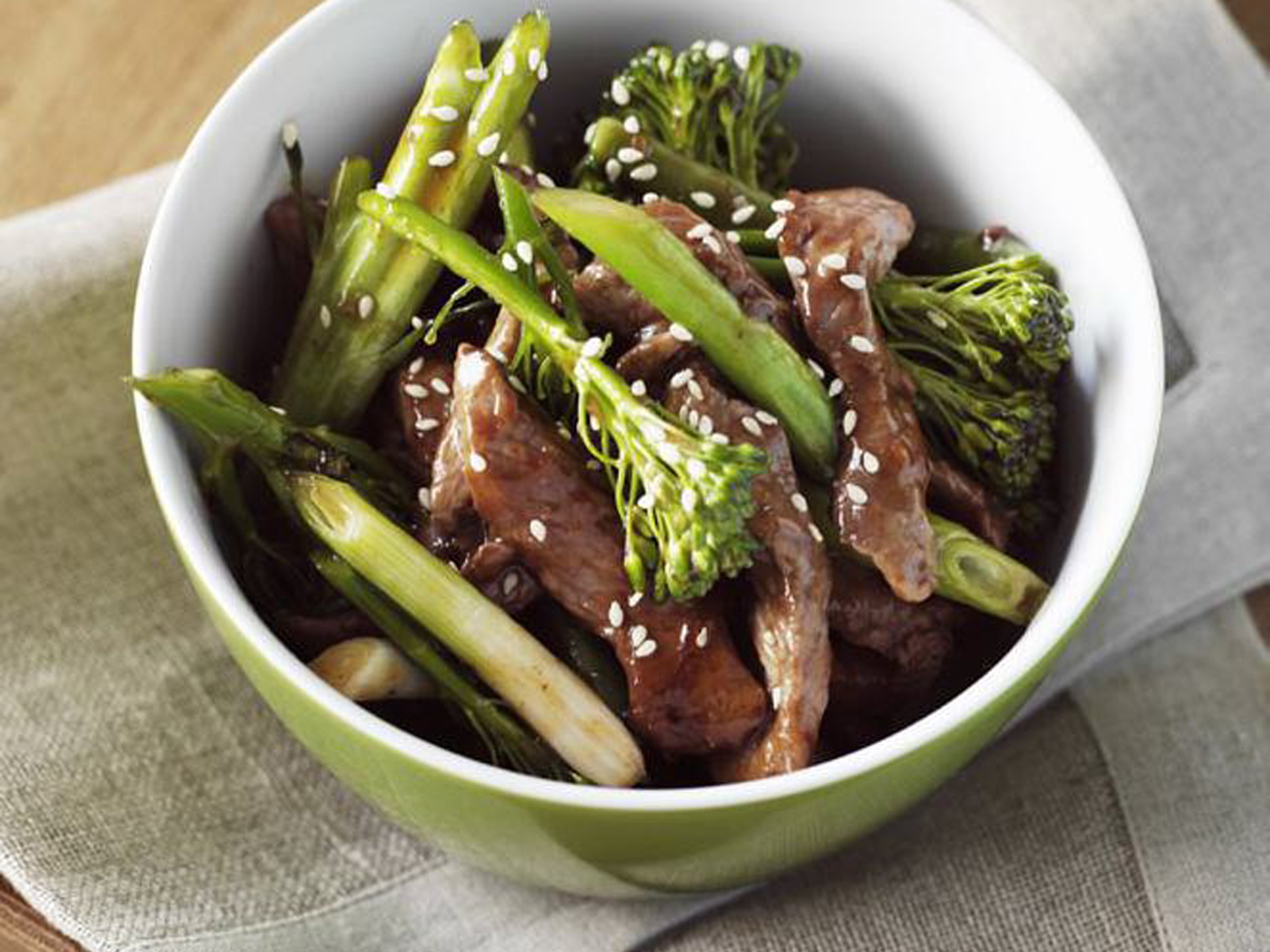 Lamb teriyaki with broccolini | Women's Weekly Food