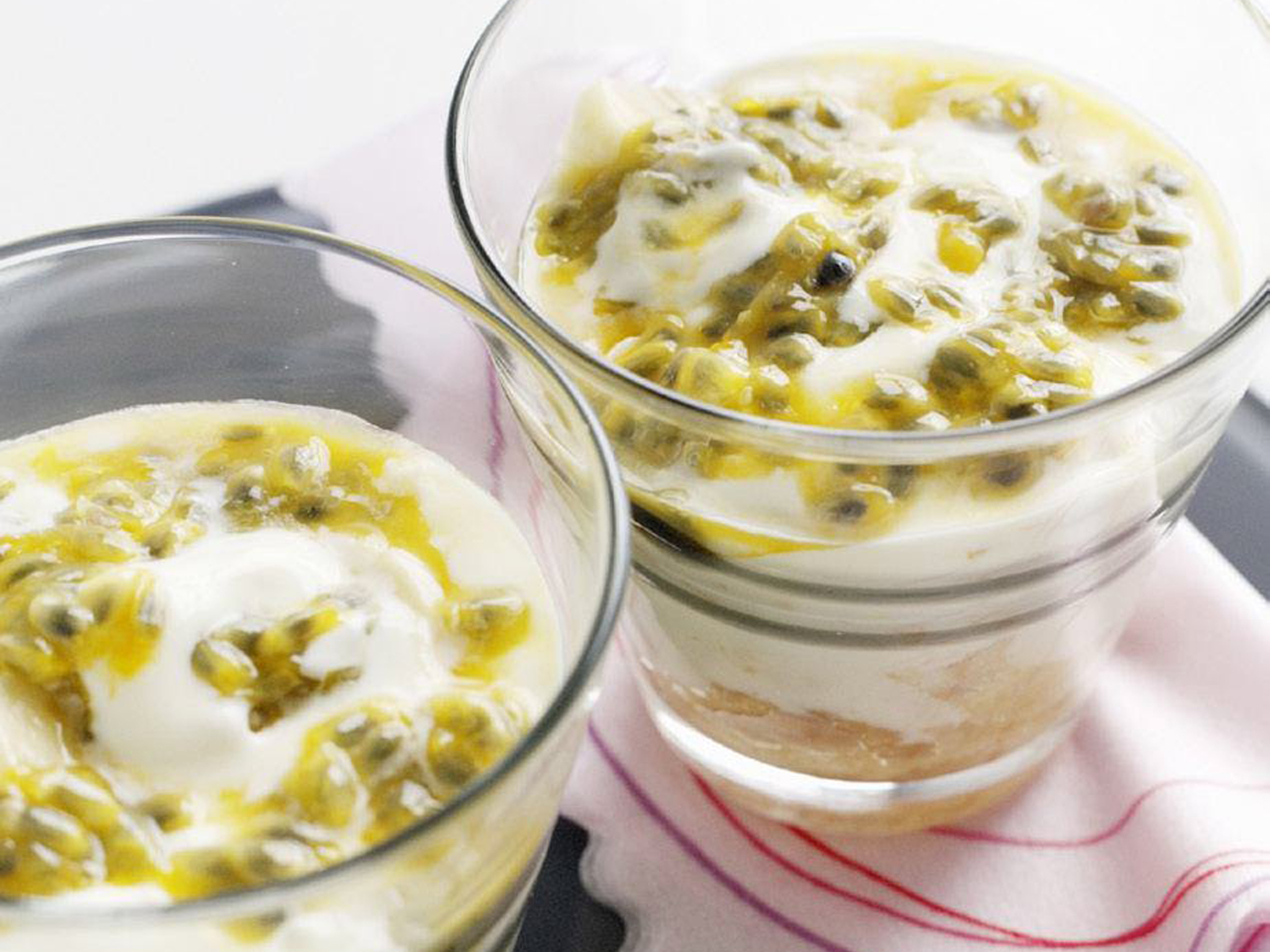 Passionfruit and banana fool | Women's Weekly Food