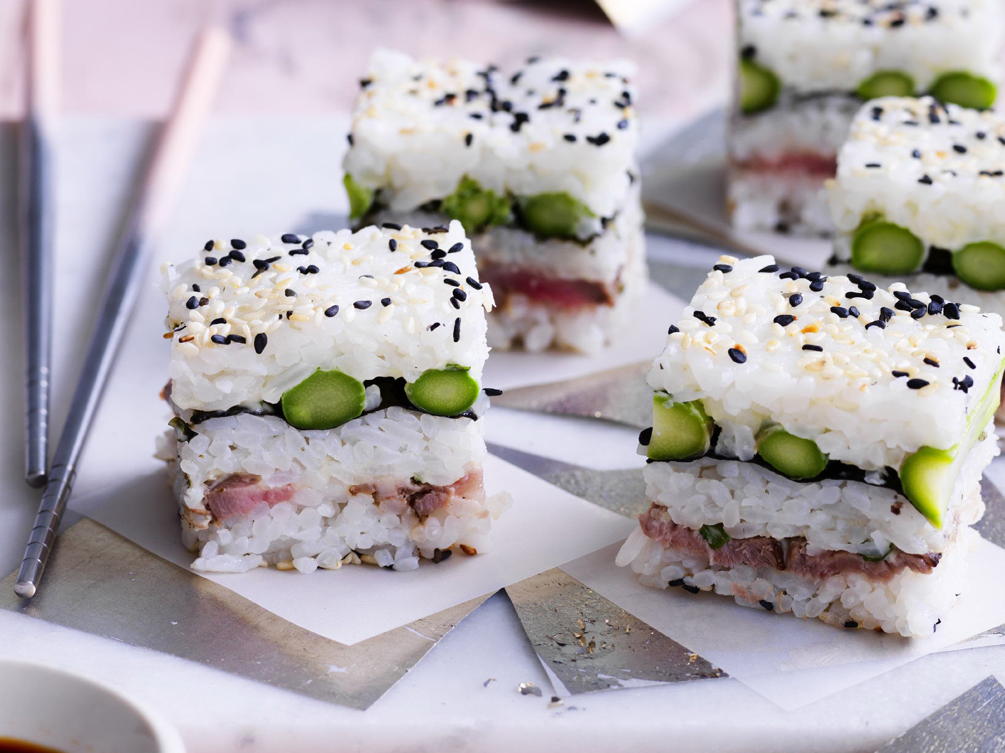 Sushi squares | Women's Weekly Food