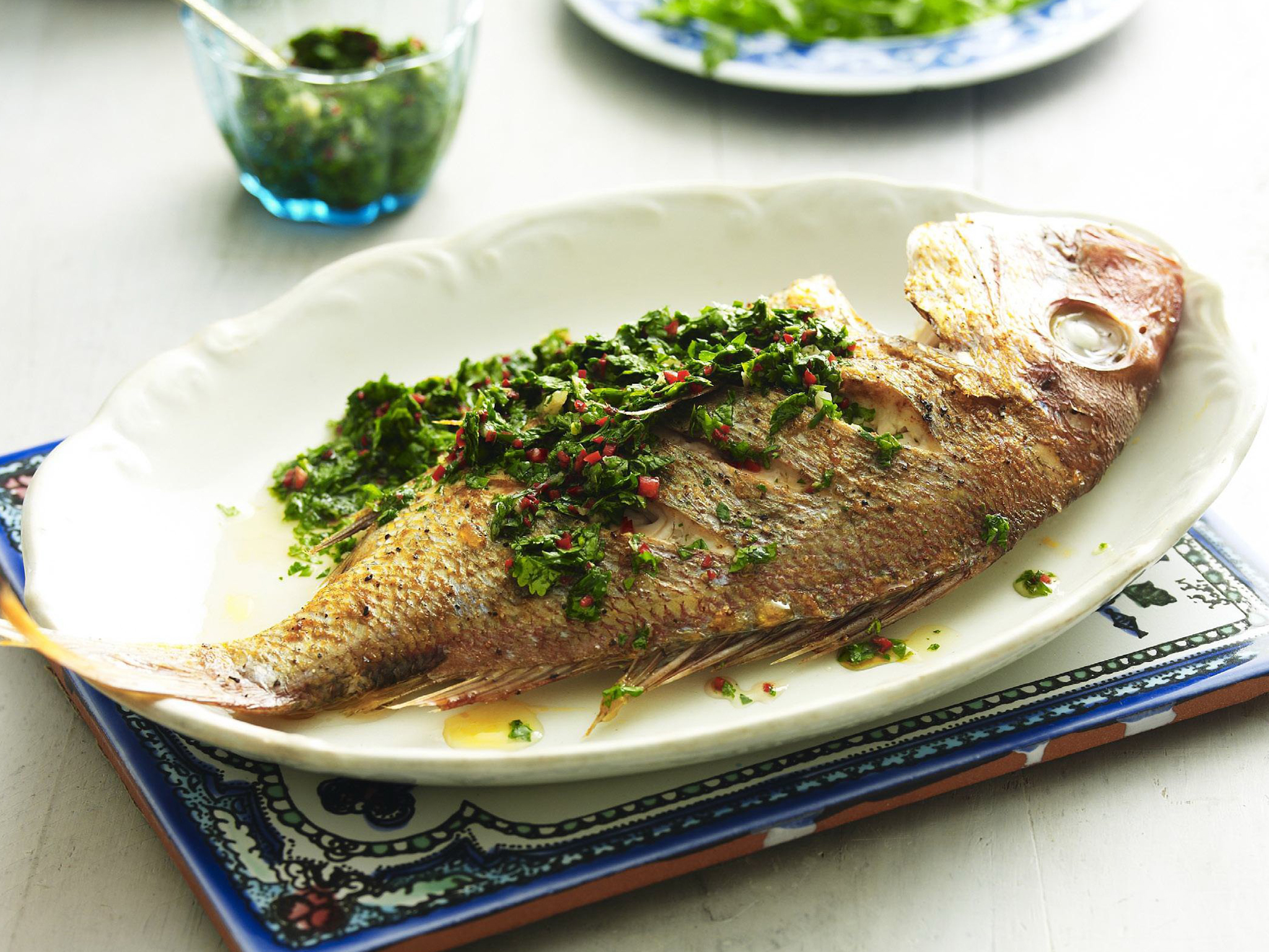 Roasted white fish with chermoulla | Women's Weekly Food
