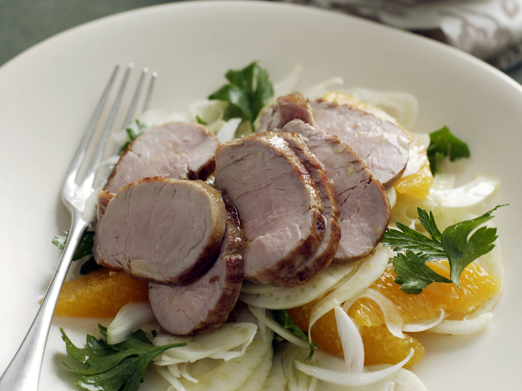 Roasted pork fillets with orange | Women's Weekly Food
