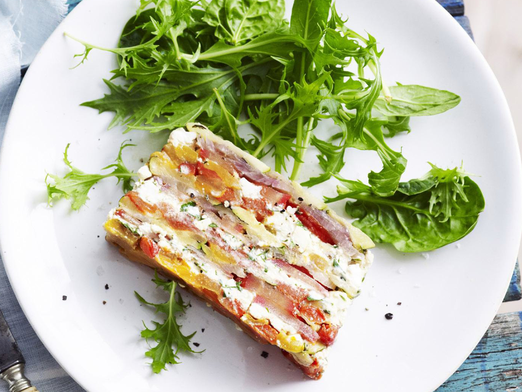 Summer vegetable terrine | Women's Weekly Food