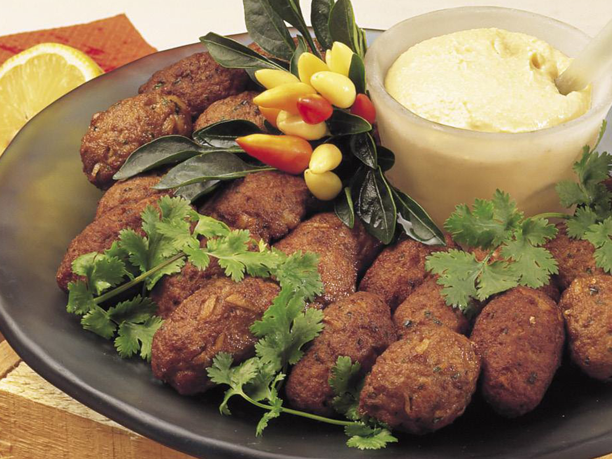 Mini lamb kofta with hummus dip | Women's Weekly Food